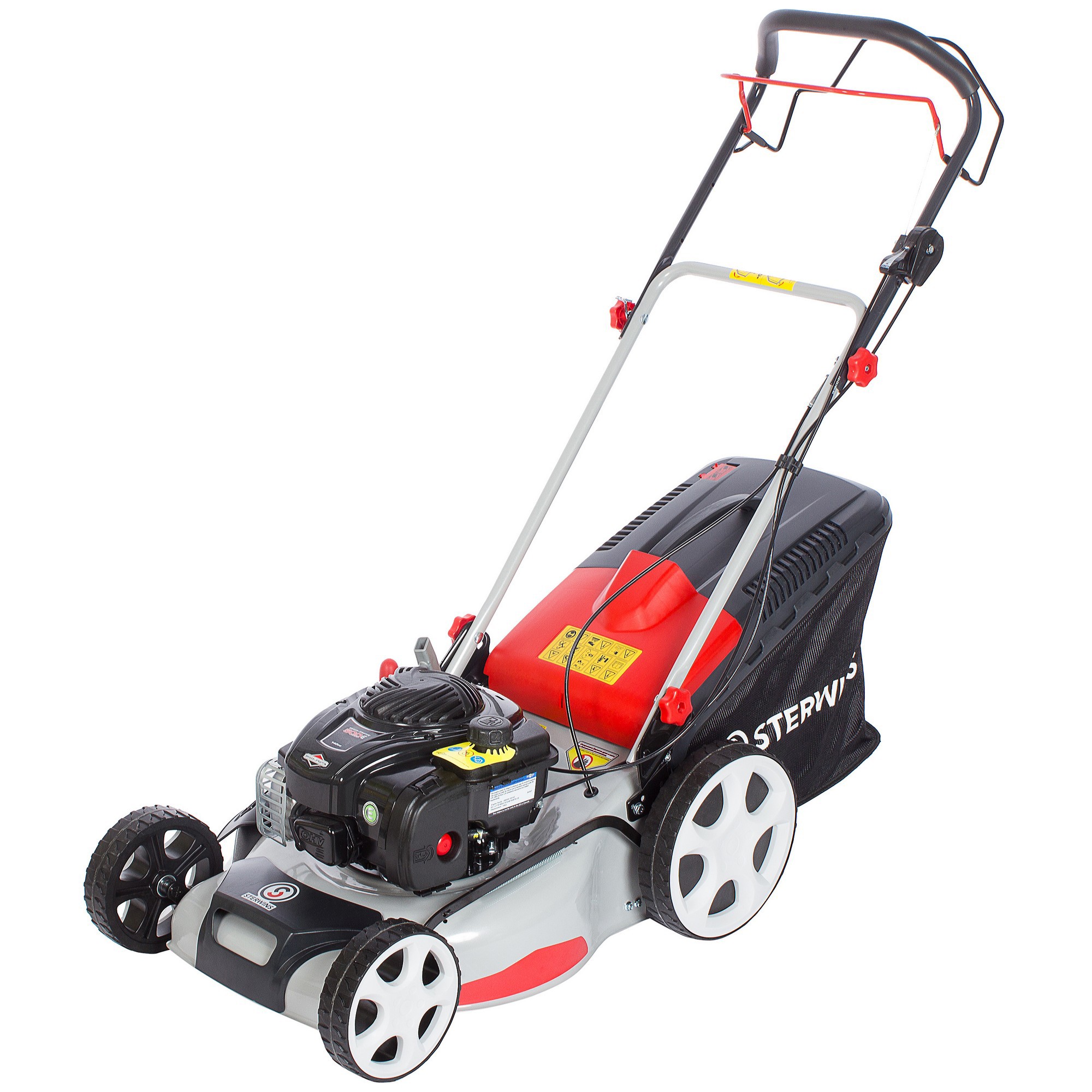 Газонокосилка бензиновая самоходная Sterwins BS500E Briggs&Stratton, 2. ...