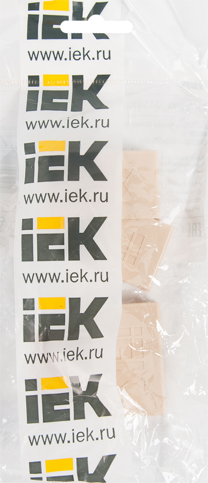 Заглушка для кабель-канала IEK 40x25 мм цвет сосна 4 шт. ️ купить по ...