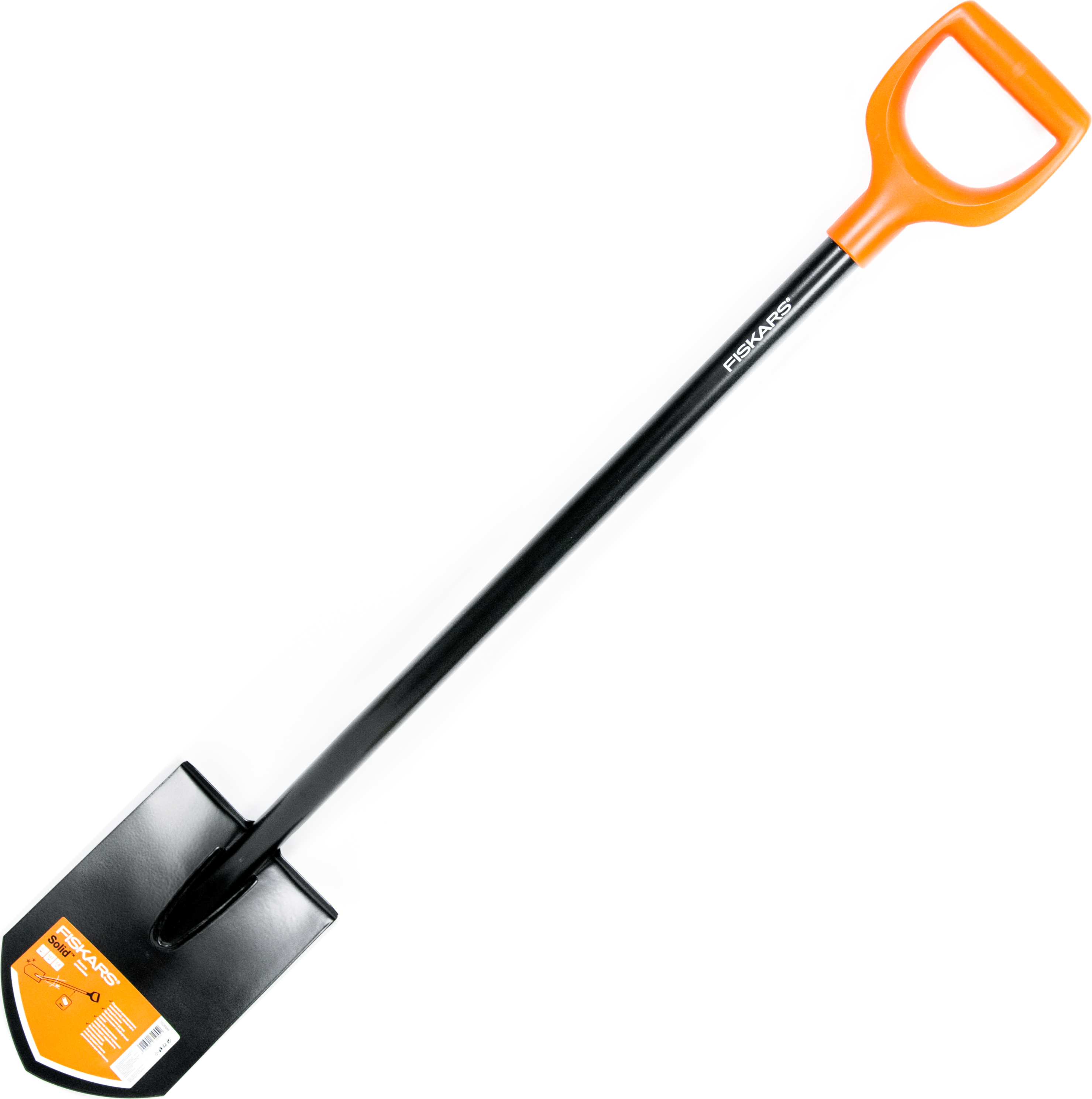Лопата штыковая Fiskars SolidTM 116 см сталь с черенком ️ купить по цене 1 225 ₽ в Костроме с ...