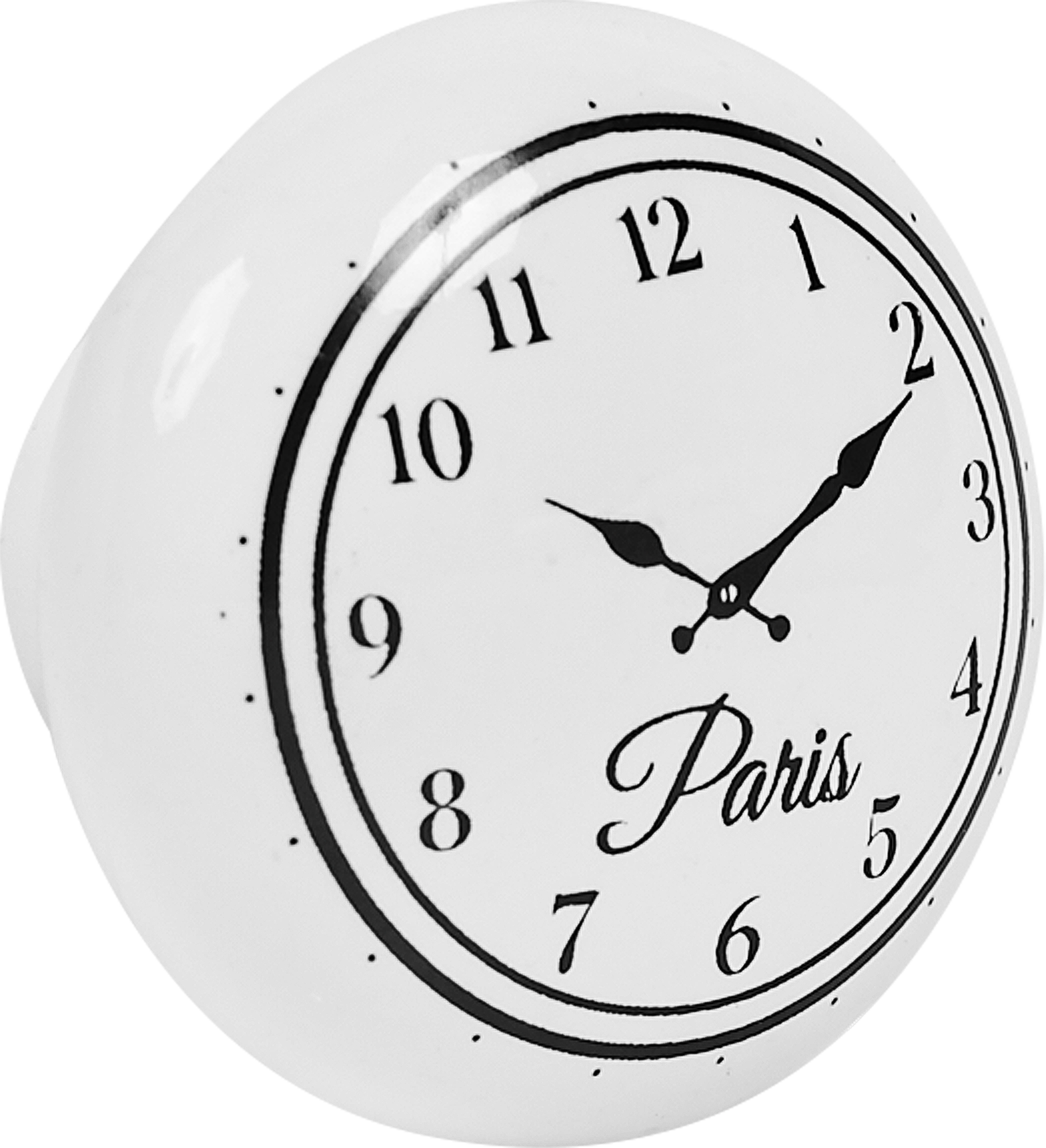 Ручка-кнопка мебельная Inspire Clock 395 мм, цвет белый, 2 шт. ️ купить ...