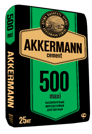 Цемент Akkermann M500 ЦЕМ II А-Ш 42.5 Н 25 кг ️ купить по цене 102 ₽ в ...