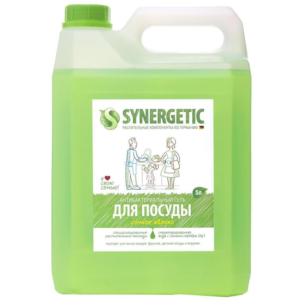 Средство для мытья посуды Synergetic Яблоко 5 л ️ купить по цене 0 ₽/шт. в Москве с доставкой в ...