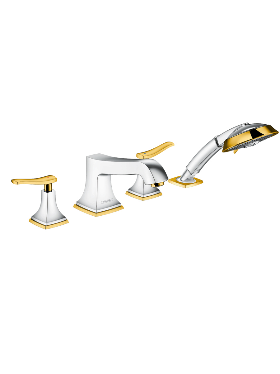 Смеситель для ванны Hansgrohe Metropol Classic 31441090 двухвентильный ...