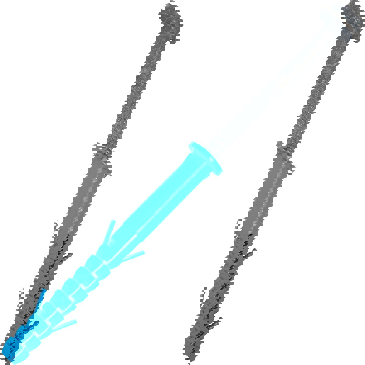 Дюбель фасадный с шурупом Standers 10х100 мм, 2 шт. ️ купить по цене 10 ...