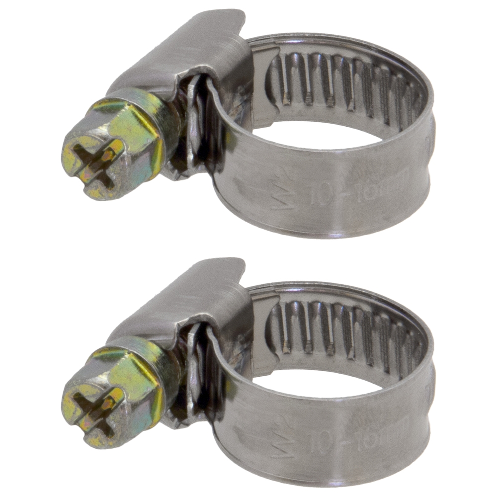 Хомут червячный MasterProf 030028, ø10-16 мм, нержавеющая сталь, 2 шт ️ купить по цене 34 ₽/шт ...