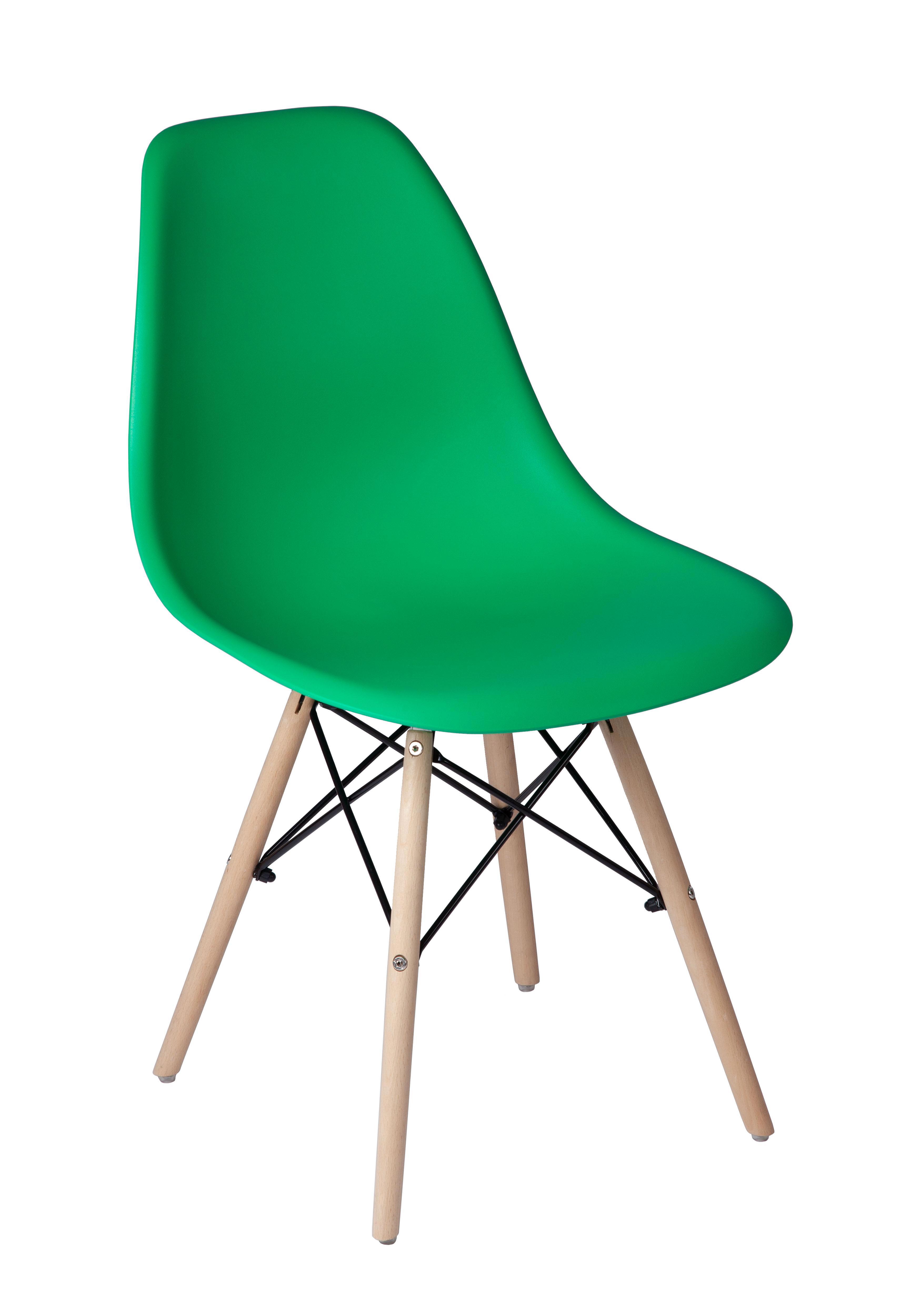 Стул Redblack Eames 622 GREEN 47 пластик цвет зеленый ️ купить по цене 1600 ₽/шт. в Костроме с ...