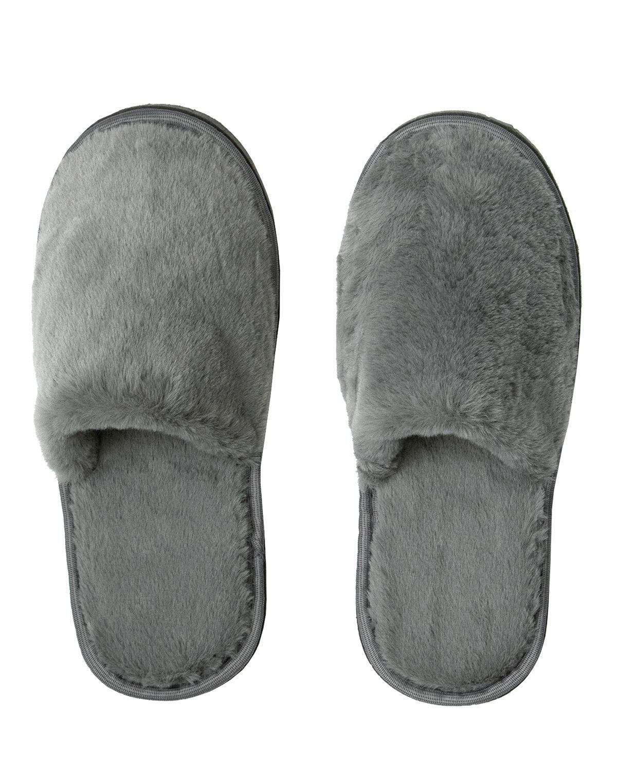 Тапочки женские Мех Amaro Home Графит 36-38 Home-4004-Gr0-36 ️ купить ...