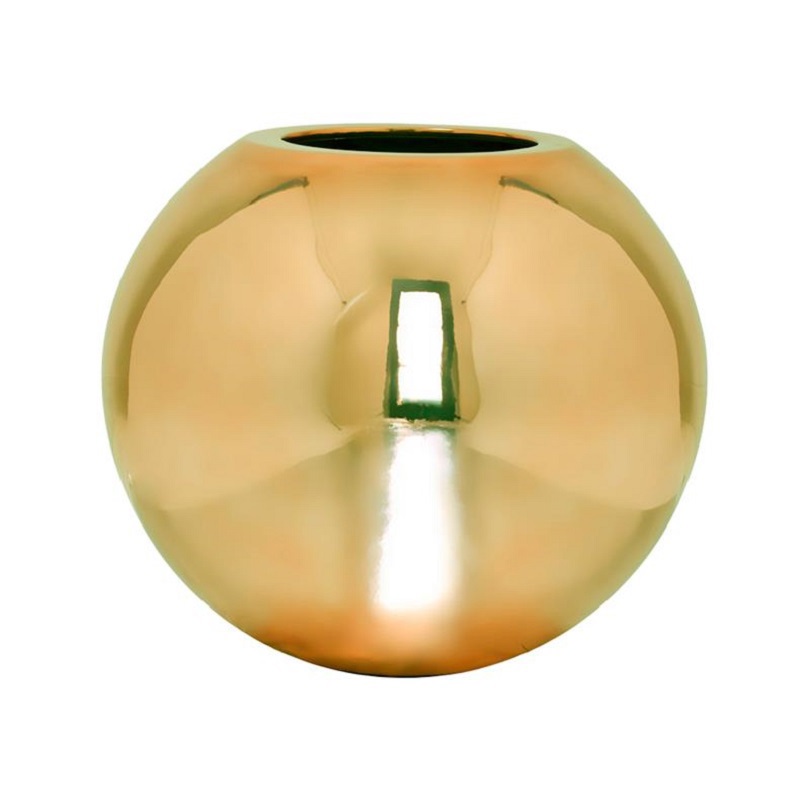 Кашпо E3003-S1-GG Pottery pots 25 см 4 л композитный желтый ️ купить по ...