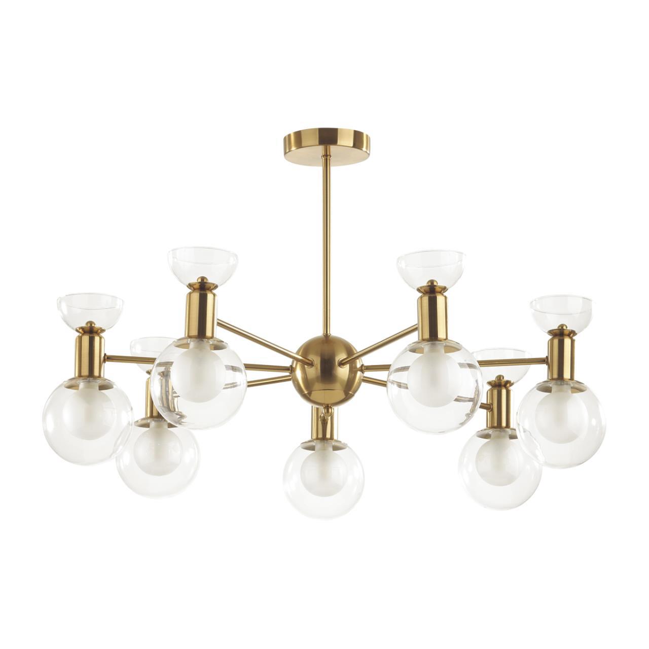 Люстра потолочная LUMION 5620/7C MODERNI 7 ламп 14 м² цвет разноцветный ...