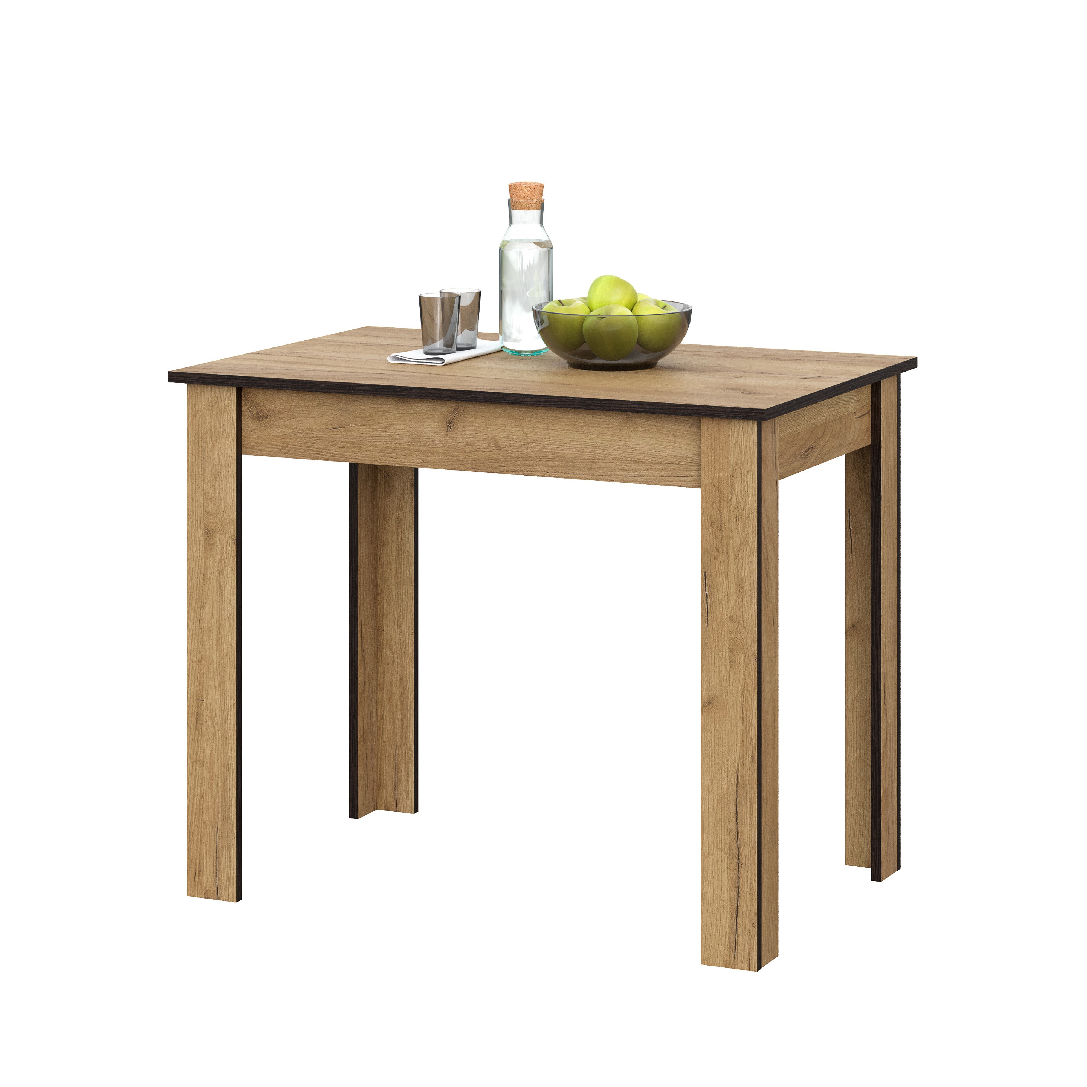 Кухонный стол прямоугольный NN-мебель CO 1 60x90 см ЛДСП цвет дуб ...