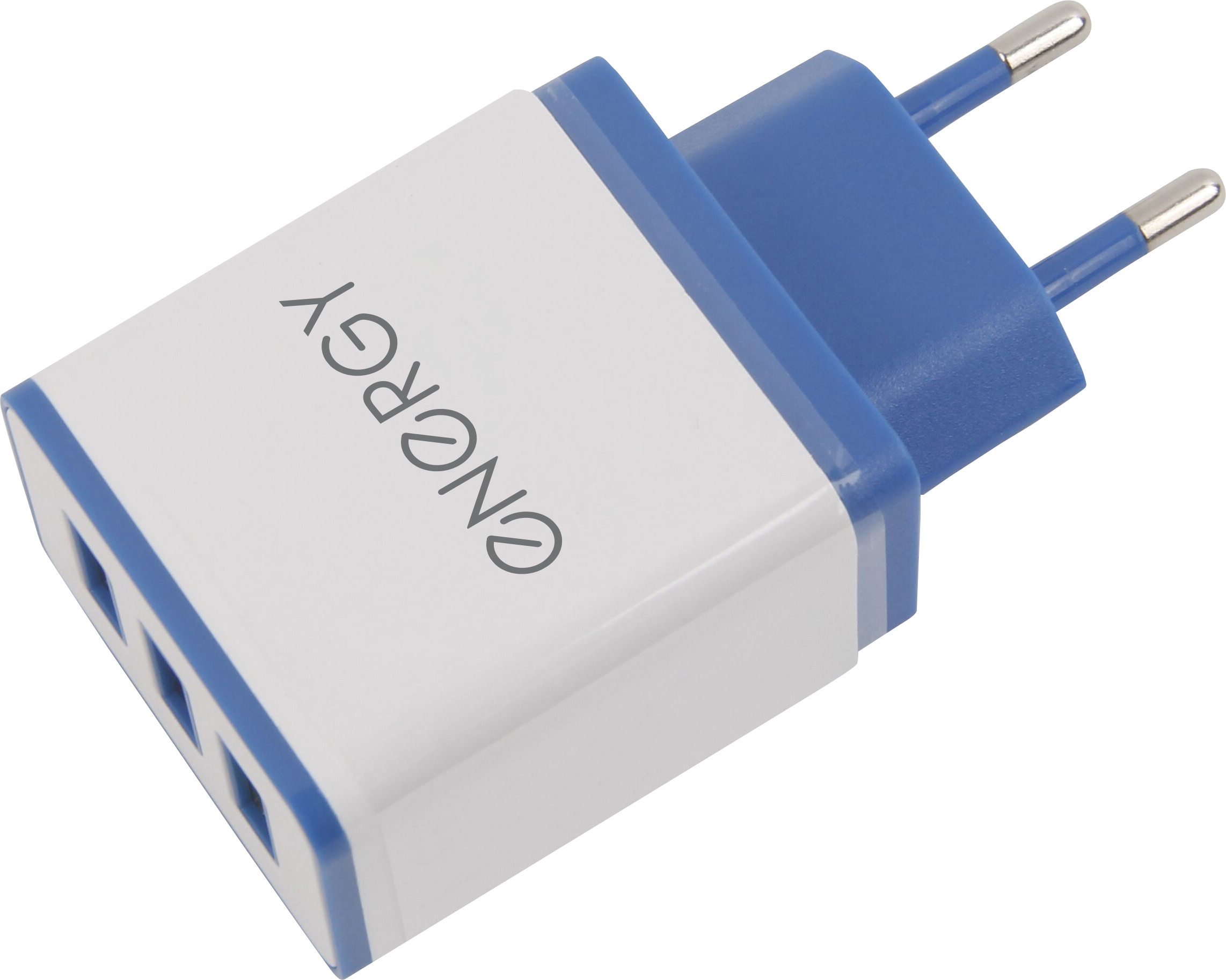 Зарядное устройство сетевое Energy ET-34 3 USB 2.1А цвет белый ️ купить ...