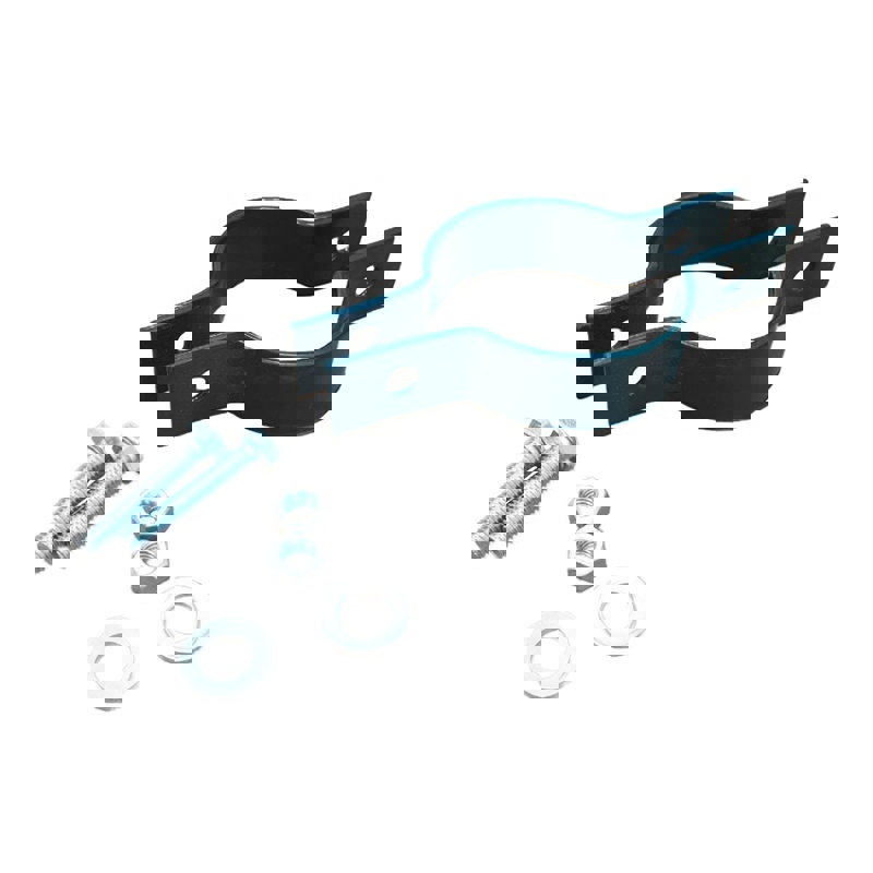 Хомут Ювента d51- 57 с крепежом для крепления сетки к столбу ППК RAL 6005 зеленый 3 шт ️ купить ...