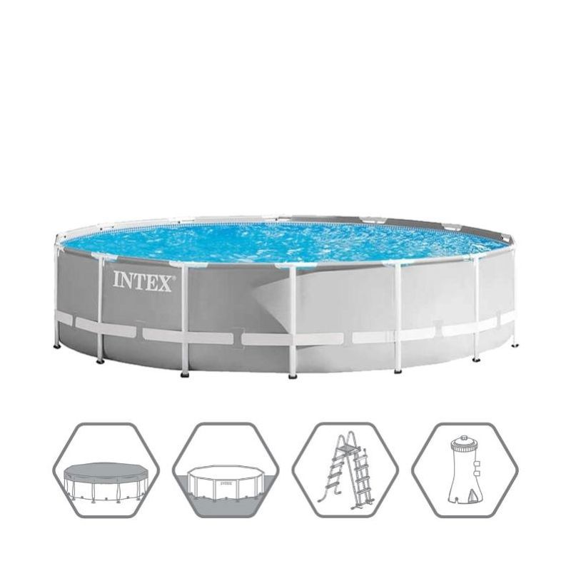 Каркасный бассейн Intex 26732 intex 5.49 м x 1.22 м 24311 л ️ купить по ...