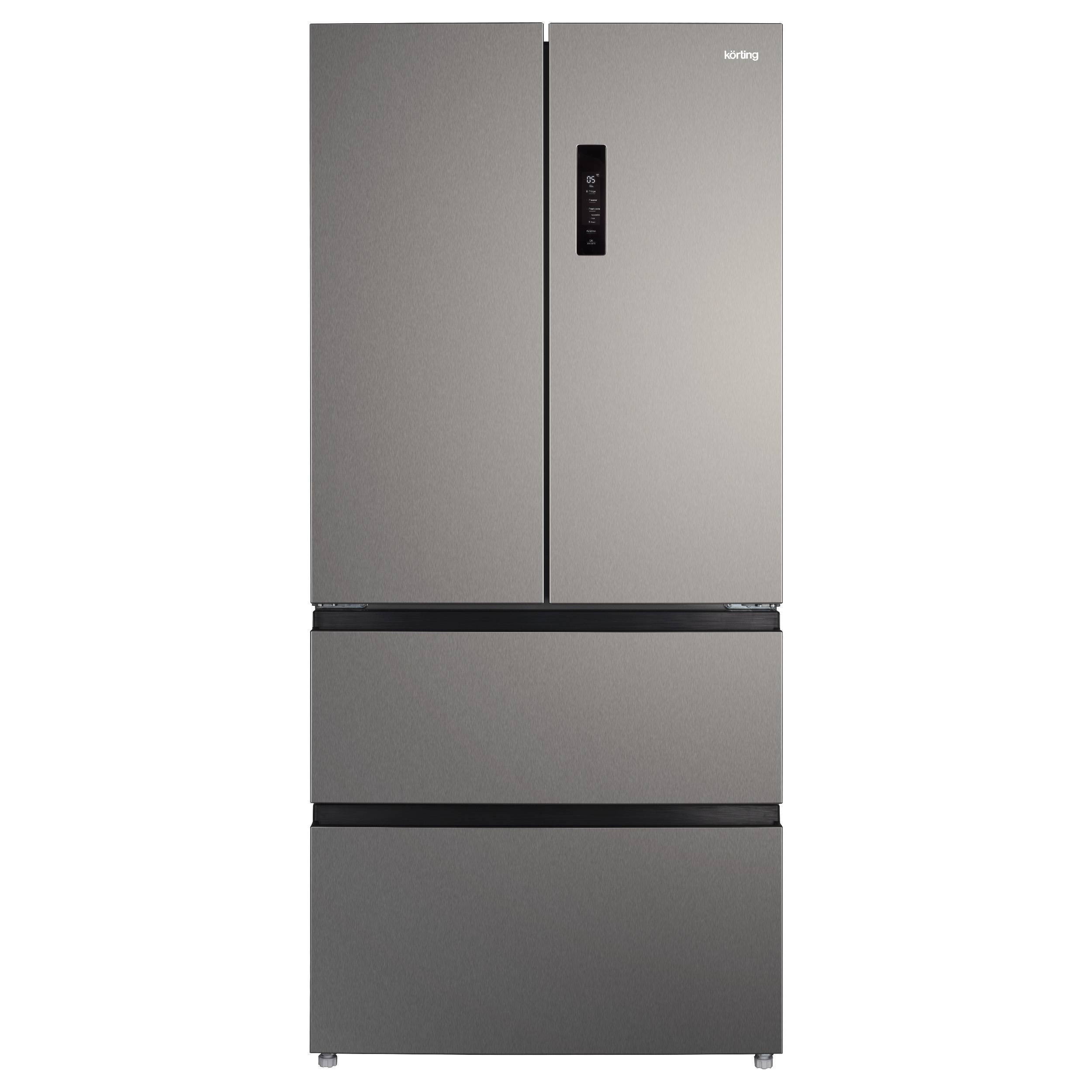 Отдельностоящий холодильник Korting KNFF 82535 X 85.3x193 см цвет ...