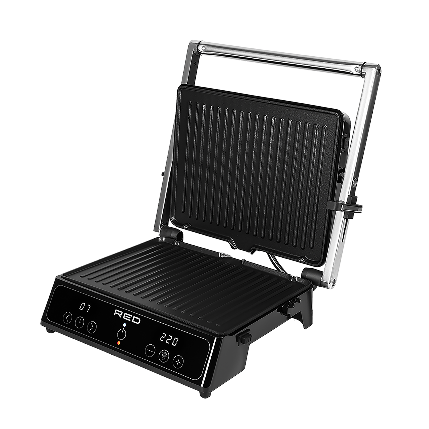 Гриль электрический Red solution SteakPRO RGM-M809 2000 Вт цвет металл ...