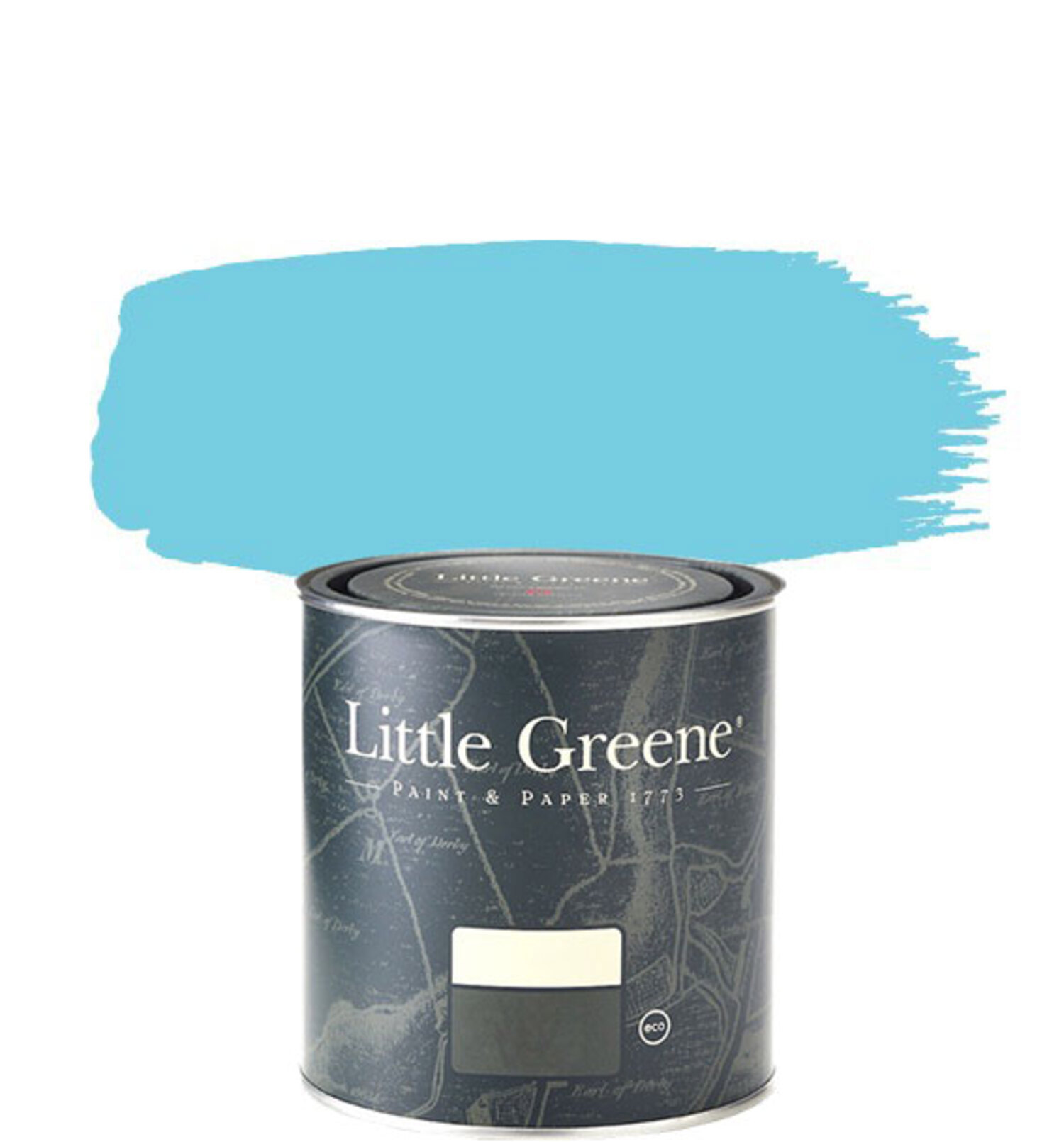 Краска Little Greene Absolute Matt Emulsion база Hi цвет Regency Blue ...