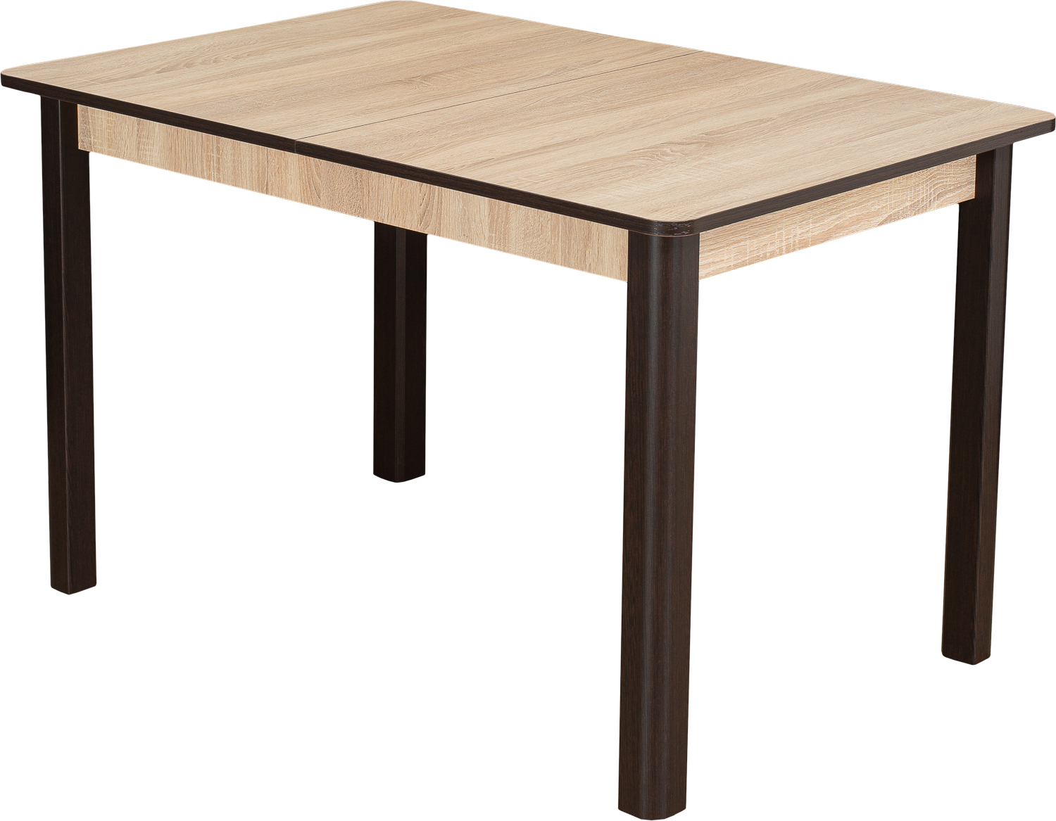 Кухонный стол прямоугольный Домотека Джаз 120-157x75x80 см ЛДСП цвет ...