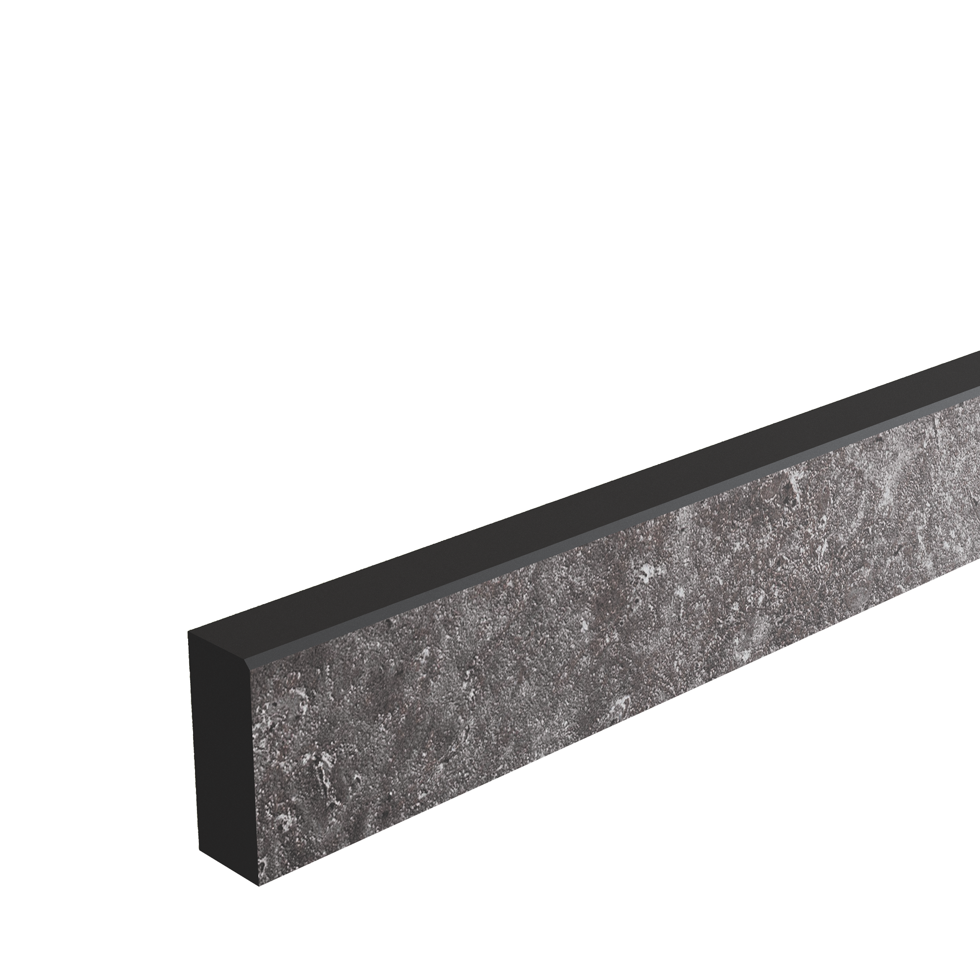 Комплект плинтусов Вулкано 120x4 см 1 шт 80x4 см 2 шт HPL-пластик цвет ...