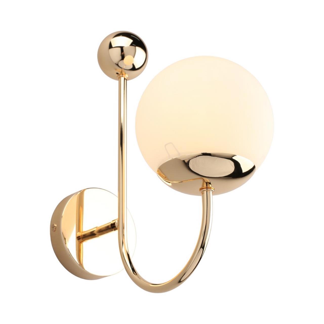 Настенный светильник Omnilux Oml-110-10076 цвет жёлтый/золотой ️ купить ...