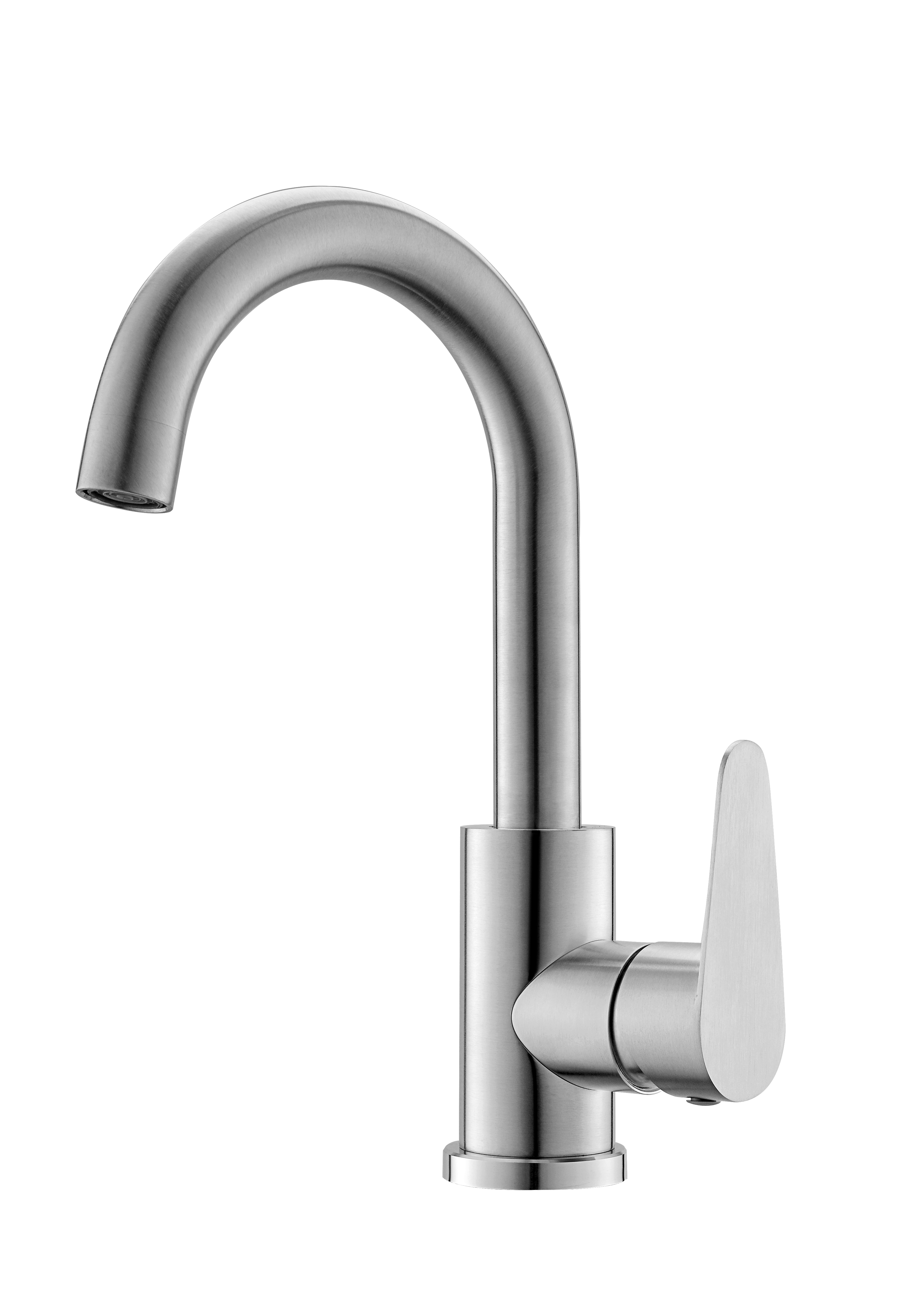 Смеситель для раковины Olisan Steel ST1002 однорычажный высокий цвет ...