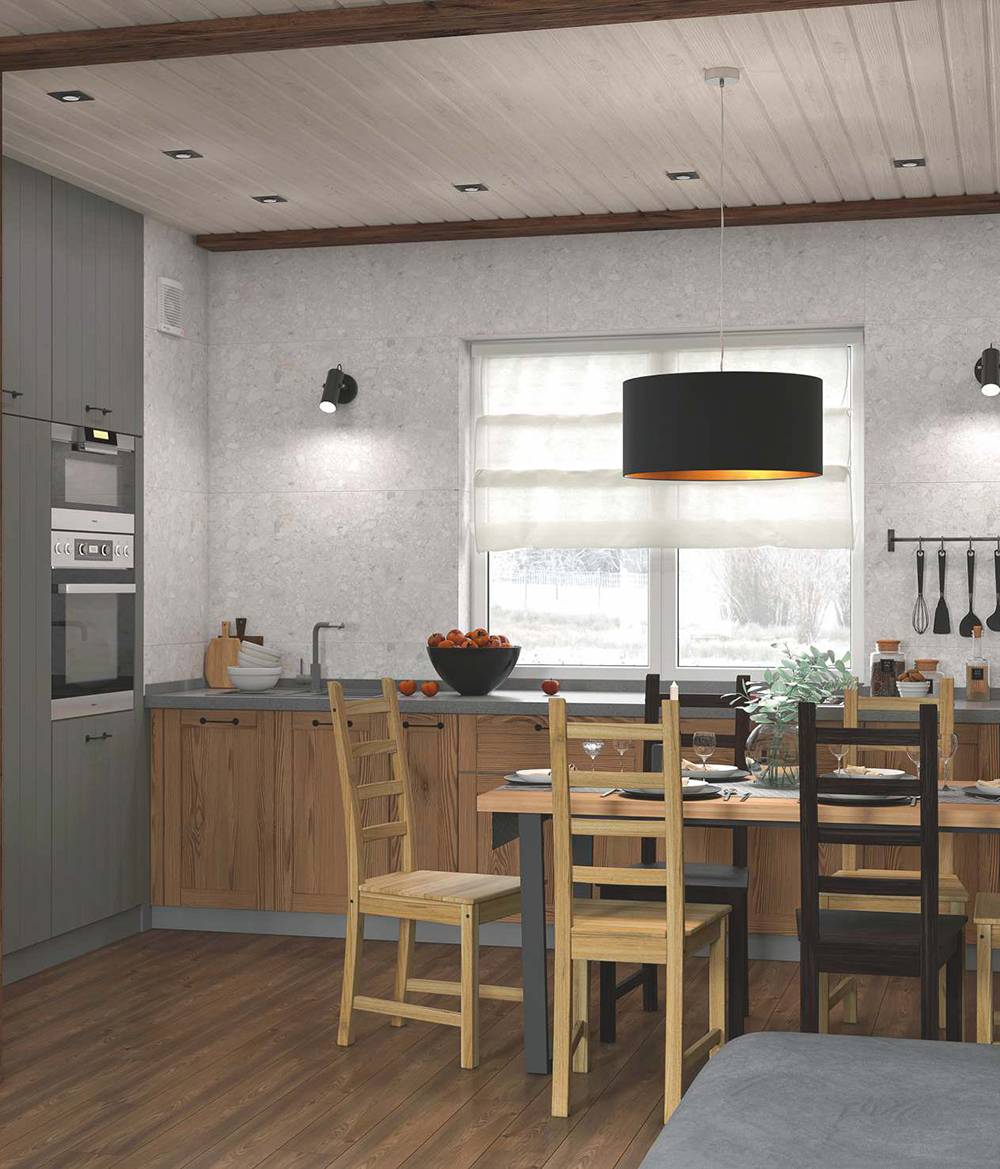 Керамогранит Idalgo home Граните герда ID9063b101MR 60x120 см цвет бело-серый, цена за упаковку ...