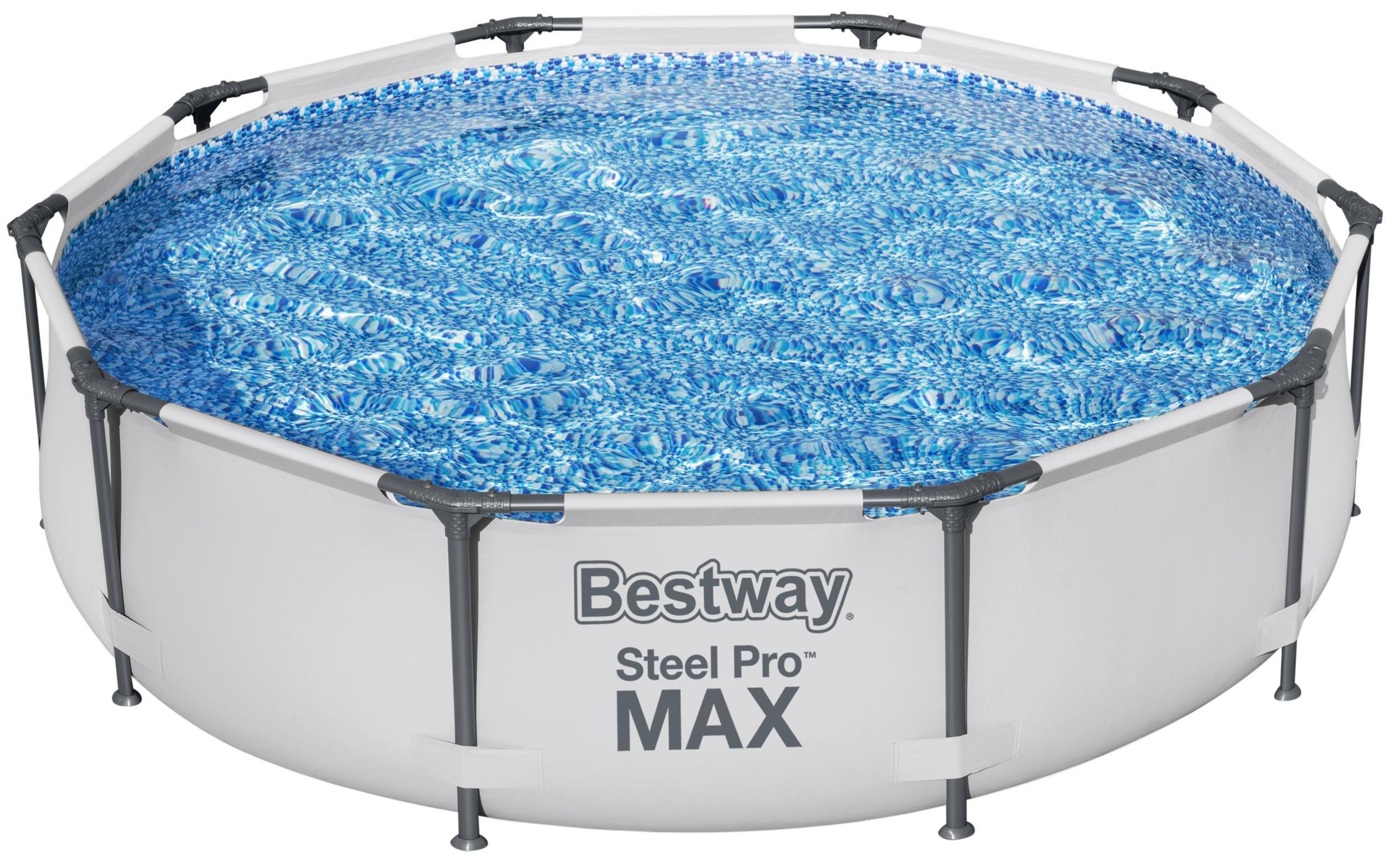 Каркасный бассейн Bestway Steel Pro MAX 56406 305x76 см 4678 л ️ купить ...