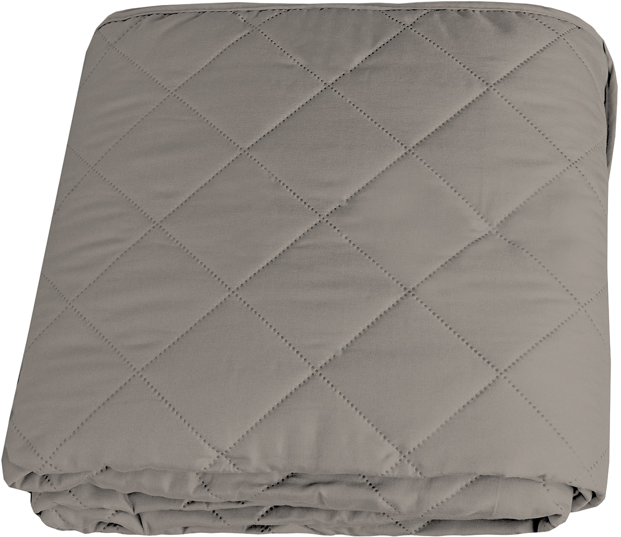 Покрывало двустороннее Melissa 200x220 см микрофибра стёганая цвет серо ...