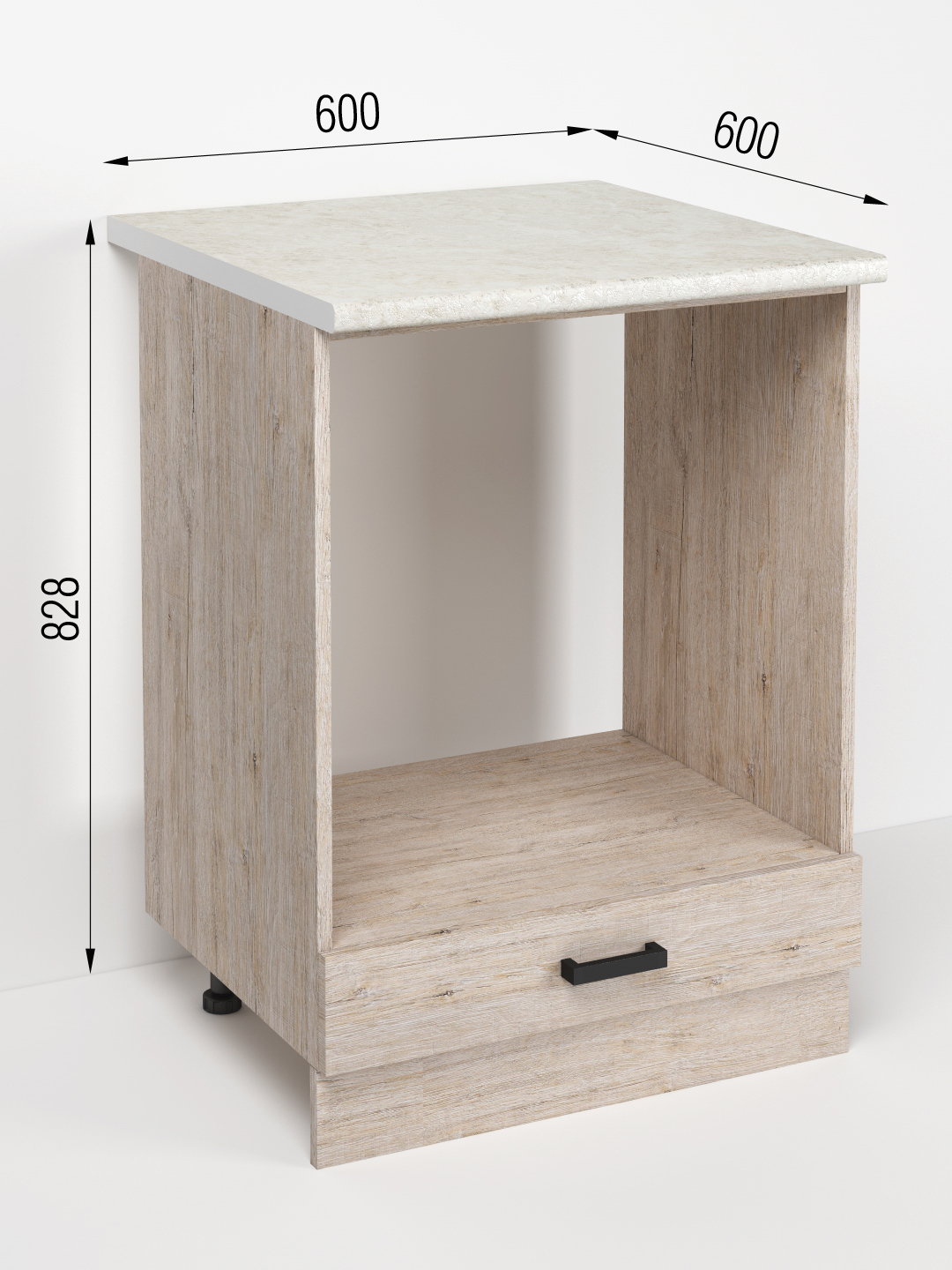 Напольный шкаф Regent Style Кухонный модуль напольный 60x82.80x60 см ...