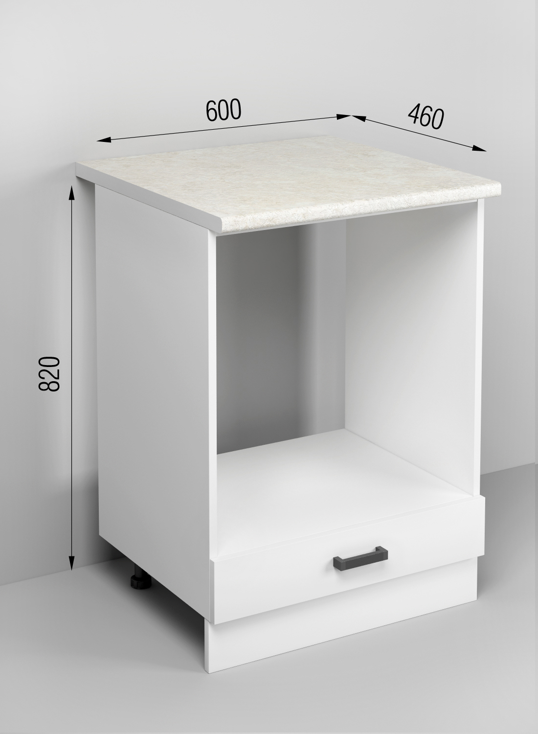 Напольный шкаф Regent Style Кухонный модуль напольный 60x82.80x60 см ...