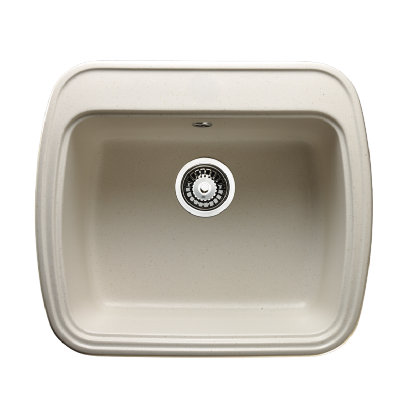 Мойка для кухни врезная Granicom G-003 49x56.5 см глубина чаши 22 см ...