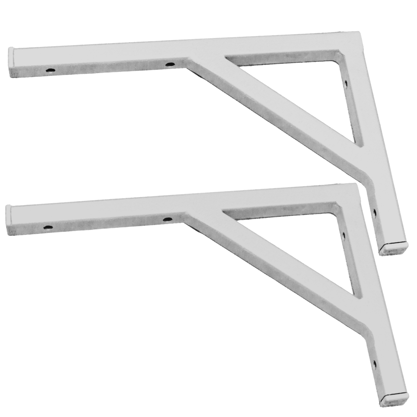 Кронштейны усиленные Ironweld 30x22x2 см для столешниц и полок цвет ...