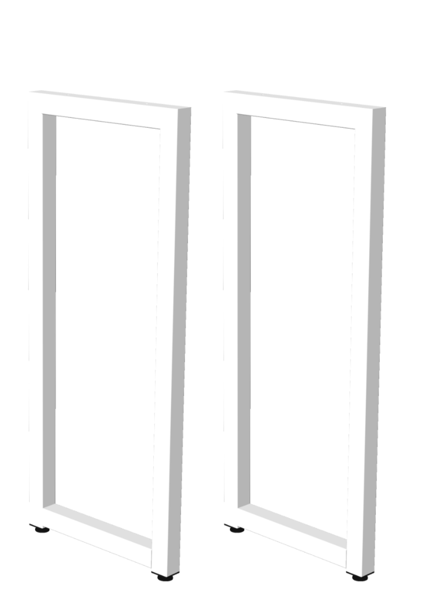 Подстолье регулируемое 4x92x38 см сталь цвет белый ️ купить по цене ...