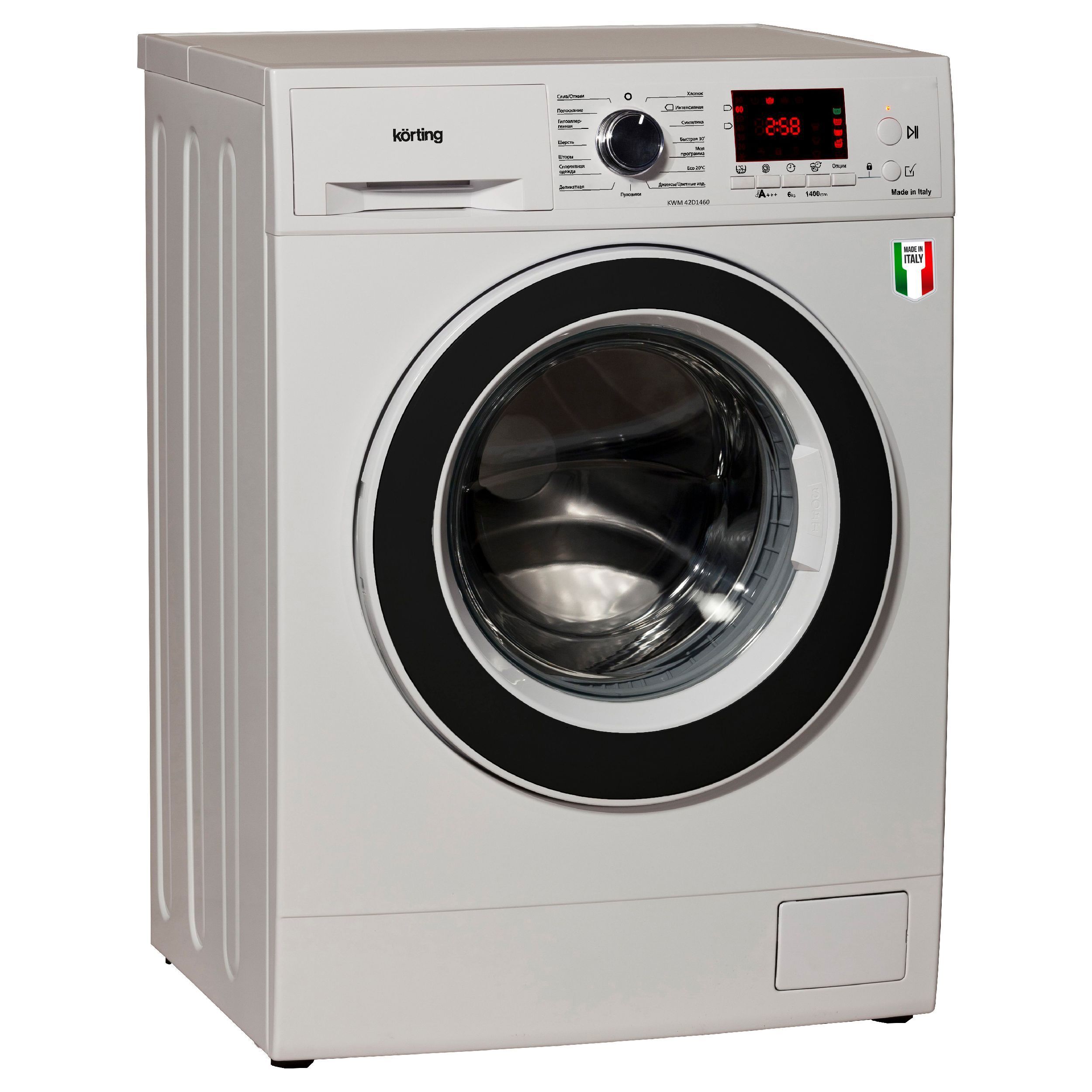 Стиральная машина Korting KWM 42D1460 85x59.5x44, 6кг, Белый ️ купить ...