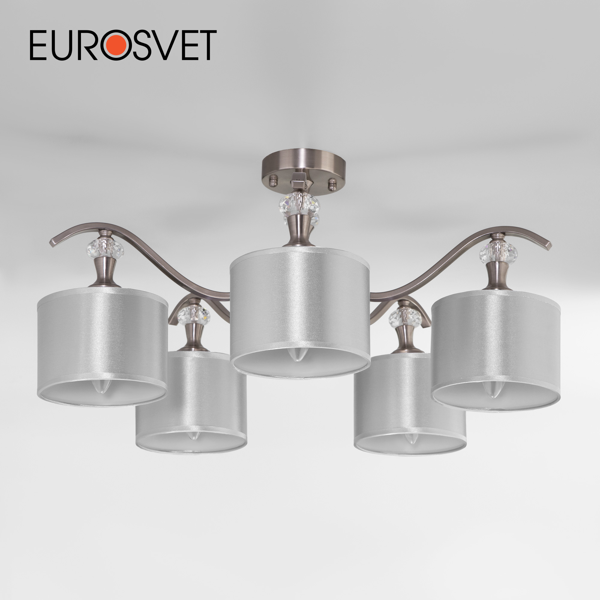 Люстра потолочная Eurosvet Ofelia 00000082911 60см 40 Вт IP20 230В 16 ...