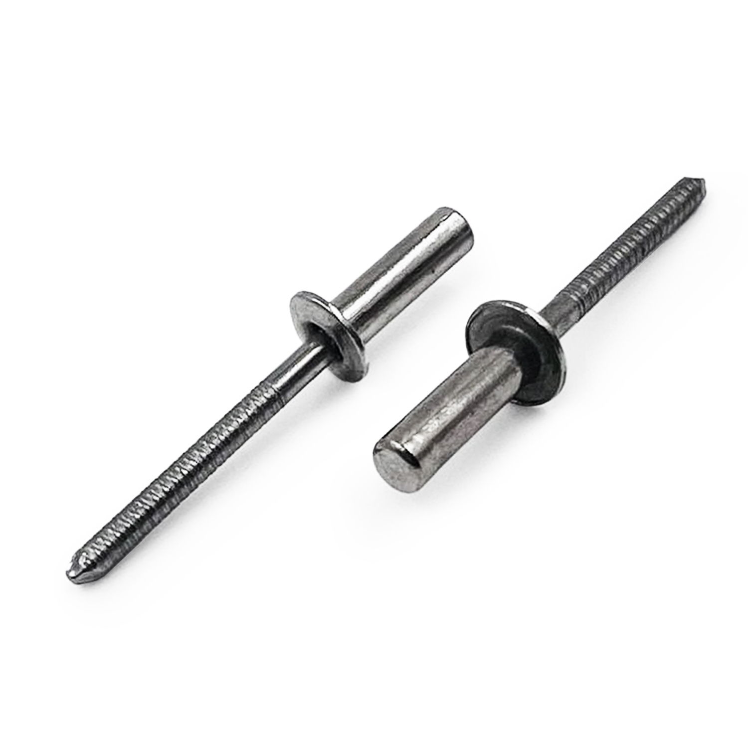 Заклепка вытяжная Krepfield Нержавеющая со стандартным бортиком закрытый конец 4X6 ISO 16585 А2 ...