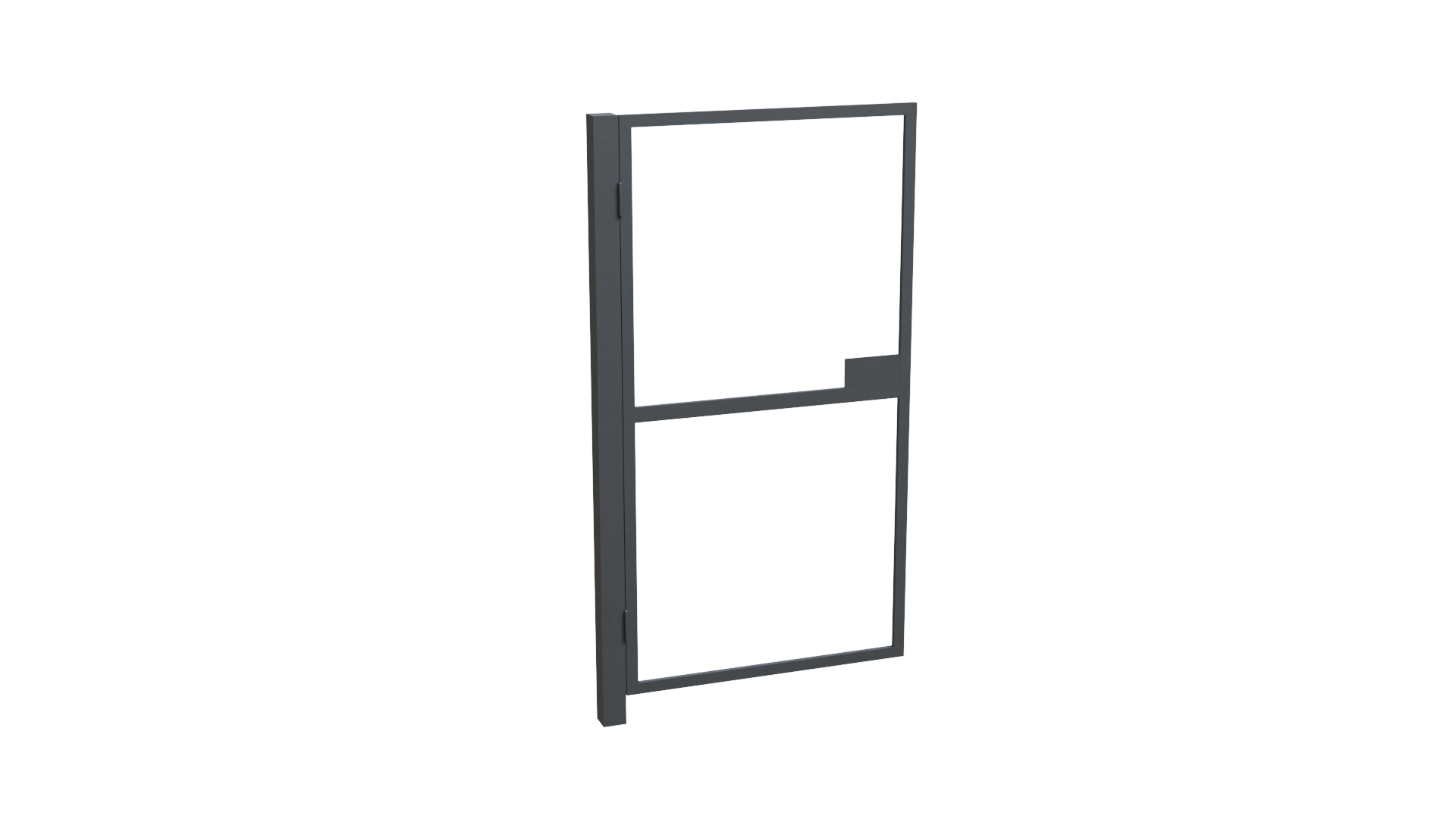 Калитка Оптима+ ЮВ-04031 профильная труба 40x20 Ш-1000мм В-1600мм ППК ...