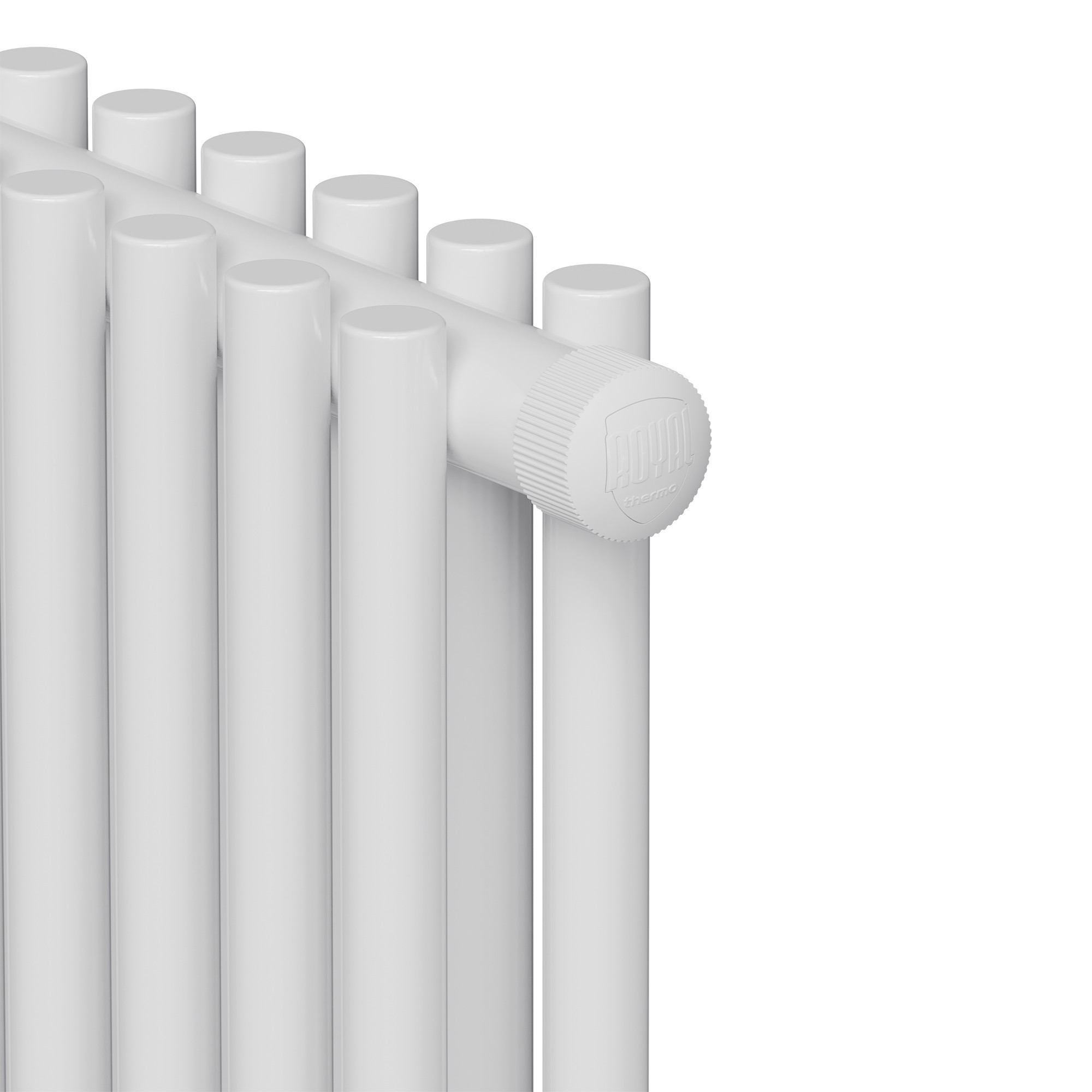 Радиатор трубчатый Royal Thermo Shift R22 260/72 18 секций нижнее правое подключение сталь белый ...