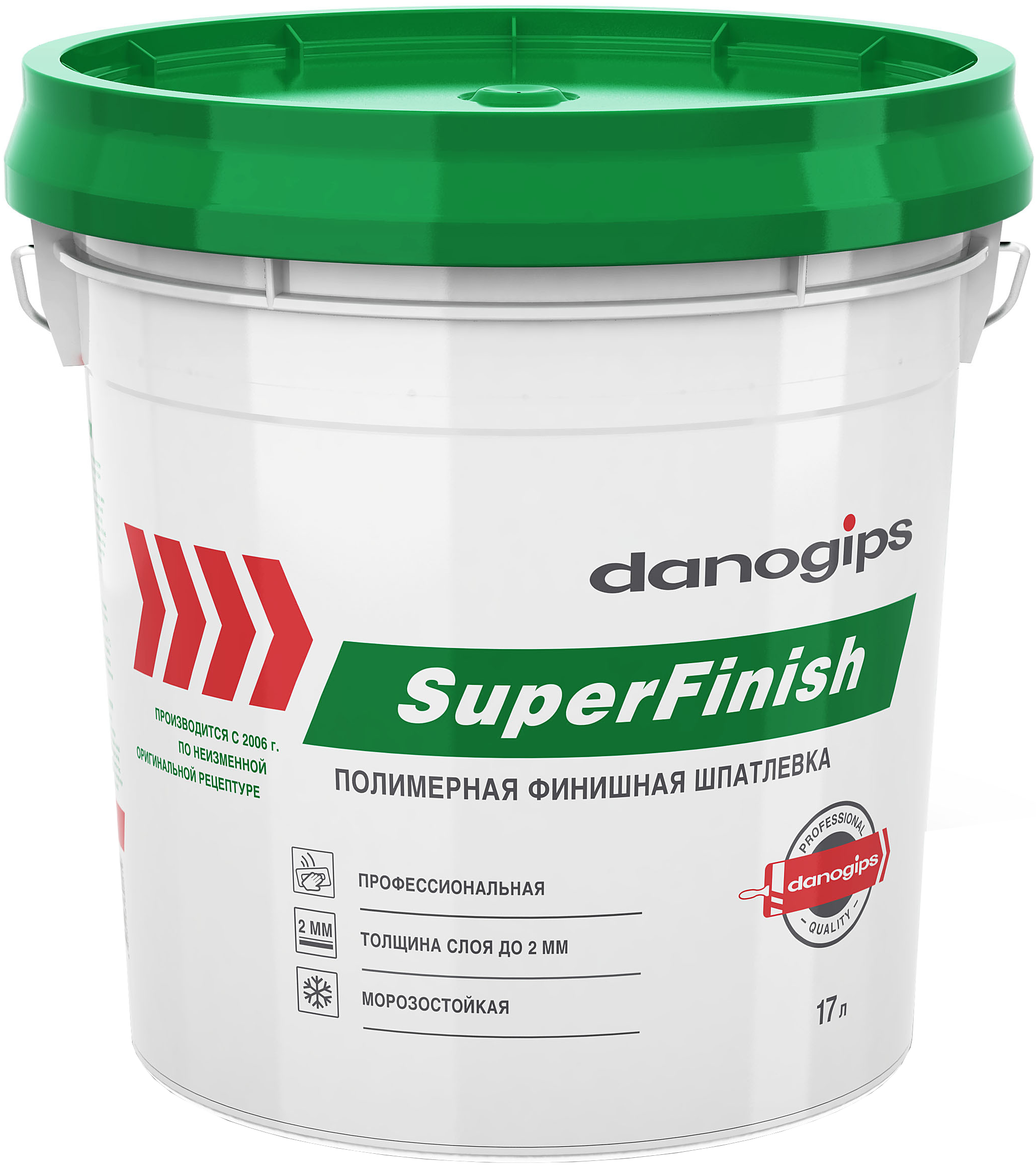 Шпаклевка полимерная финишная Danogips Superfinish 24 кг ️ купить по цене 1 697 ₽ в Владивостоке ...