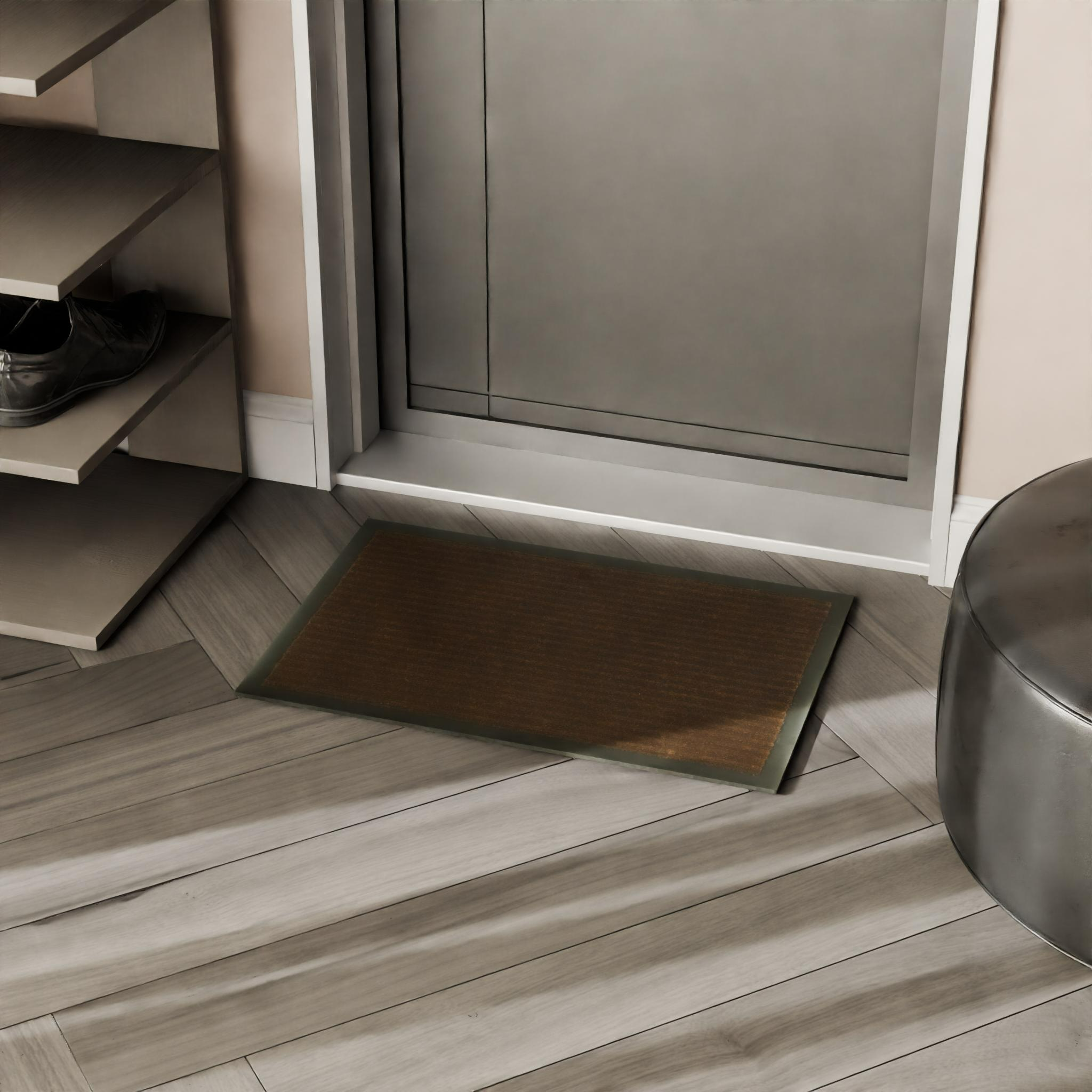 Коврик Start 90x150 см полипропилен цвет коричневый ️ купить по цене 1 ...