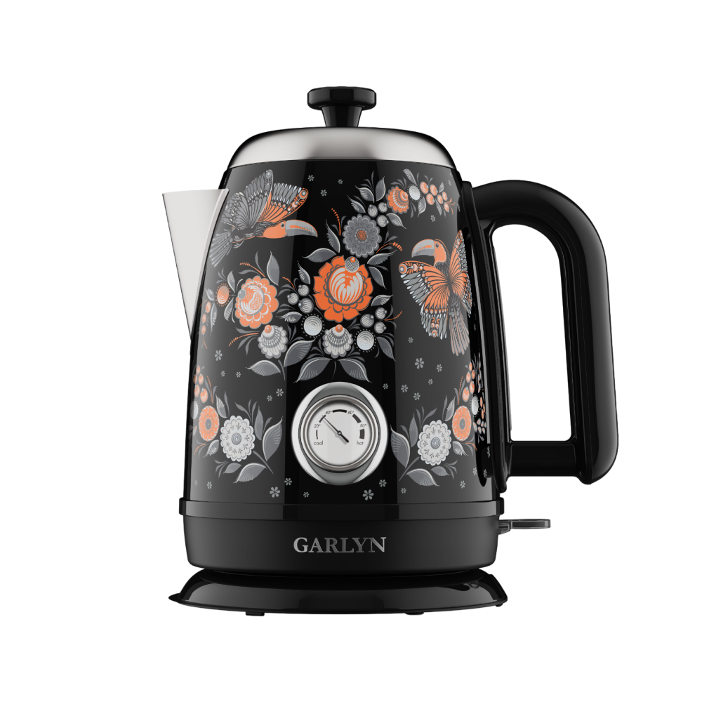 Электрический чайник 1.7 л Garlyn Mystery Grace K-400 нержавеющая сталь ...