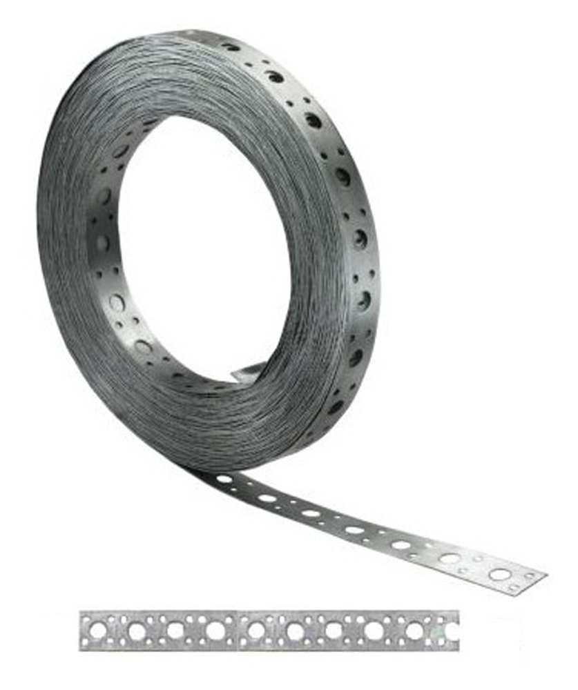 Лента монтажная перфорированная Bilti 25x0.7мм 25м 5шт хром ️ купить по ...