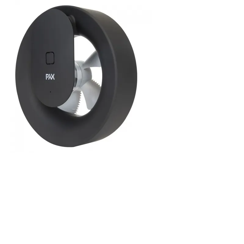 Вентилятор вытяжной накладной Pax Norte Black D100 мм 20 дБ 110 м³/ч ...