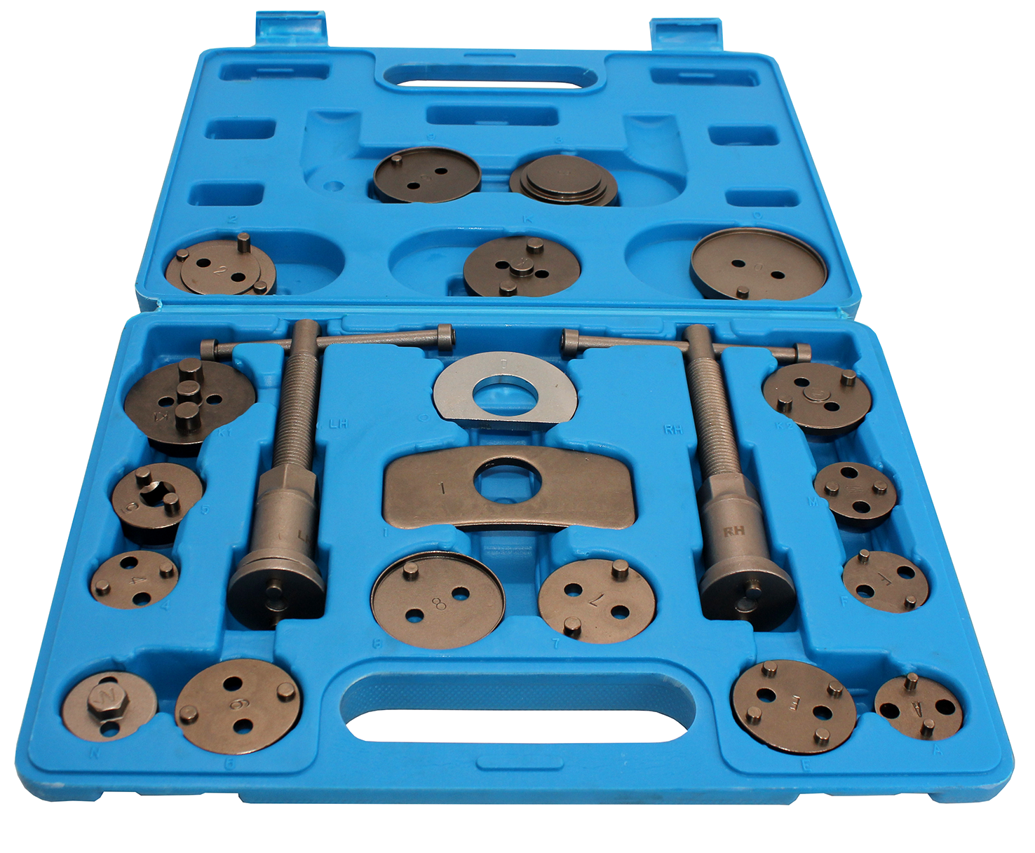 Инструмент сведения тормозных цилиндров AE&T TA-B1013, с набором 21 ...