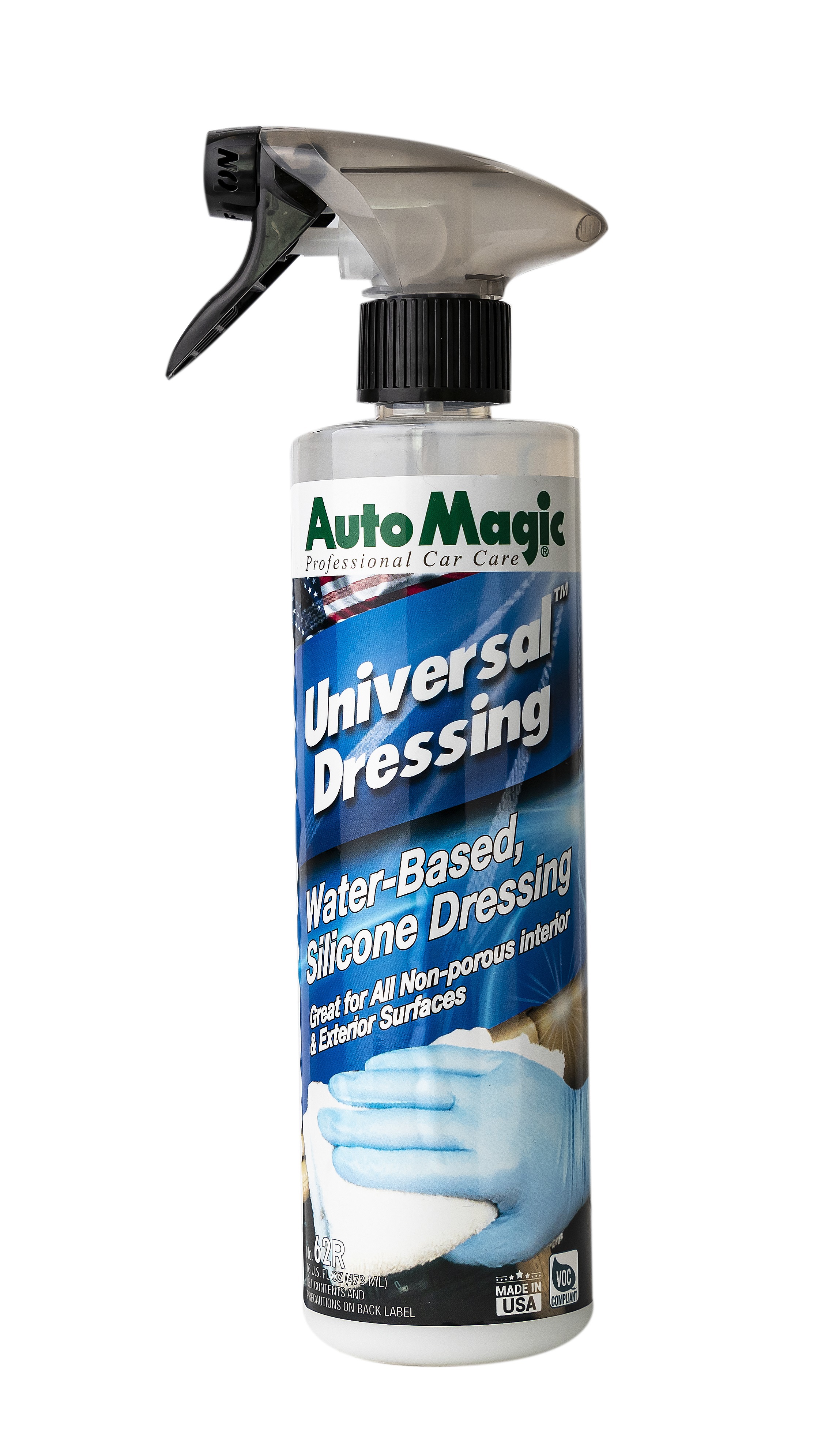 Полироль для пластика и резины Auto Magic Universal Dressing 62R, 473 ...