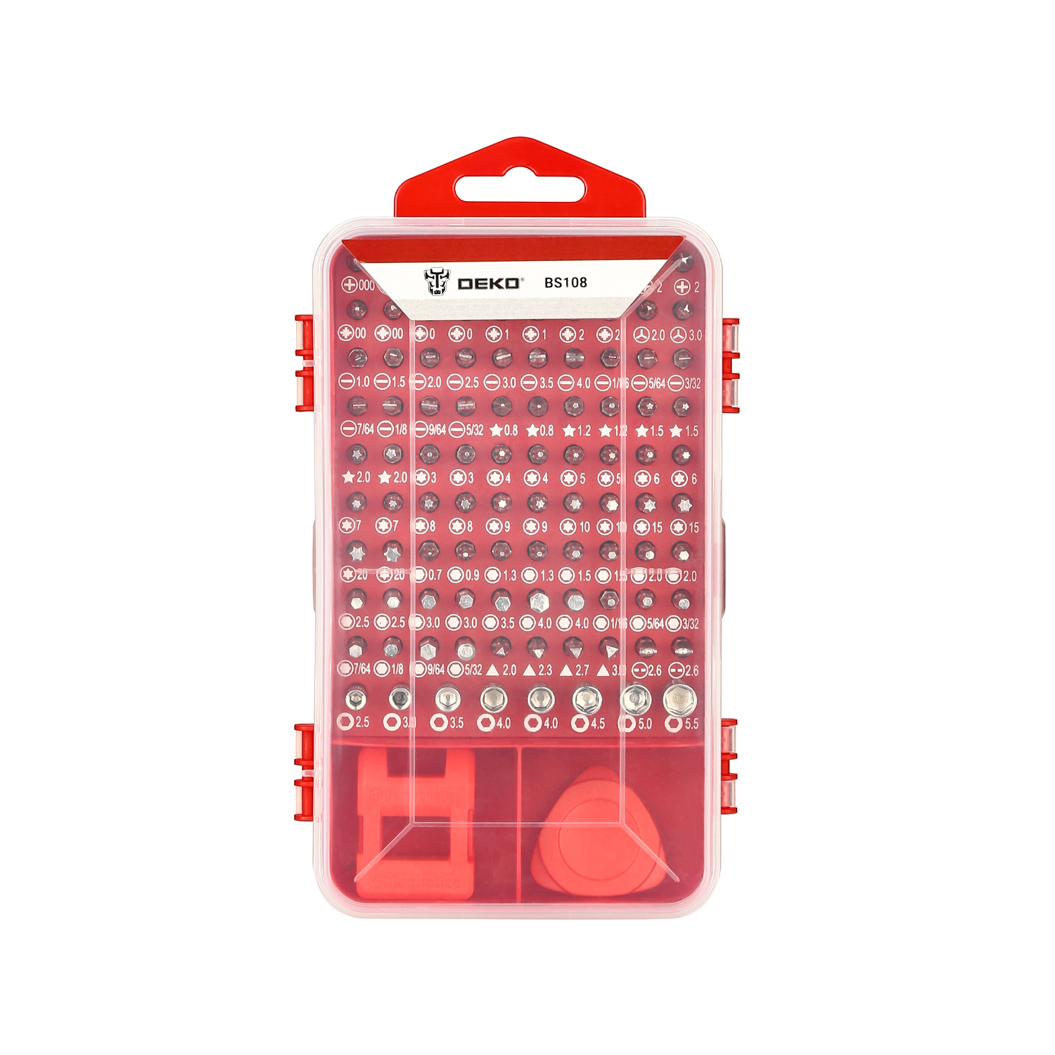 Набор отвертка со сменными насадками Deko BS108, 108 шт ️ купить по ...