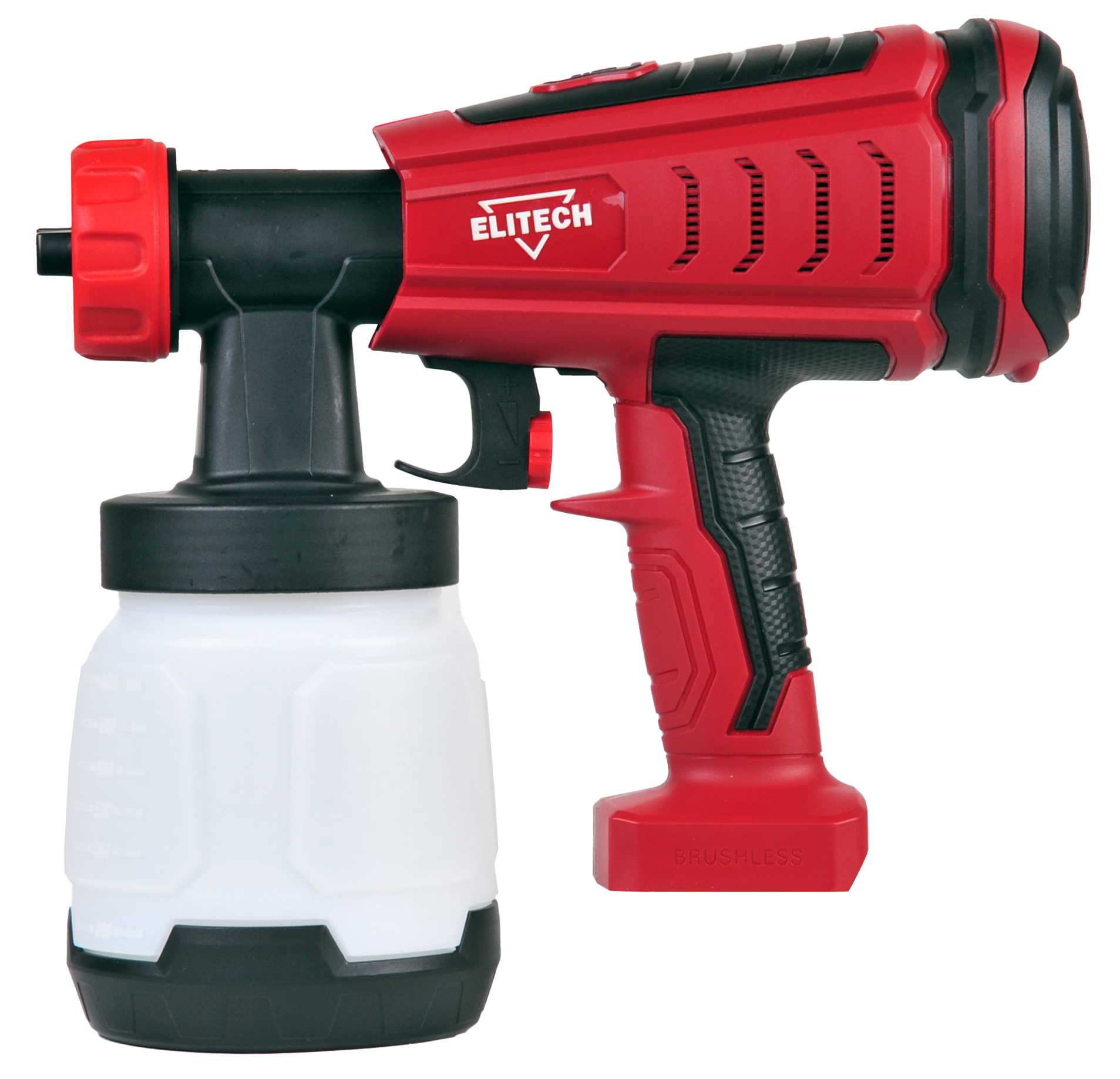 Краскопульт аккумуляторный Elitech КА 18БЛП E2208.003.00, 18 В Li-Ion 1 ...