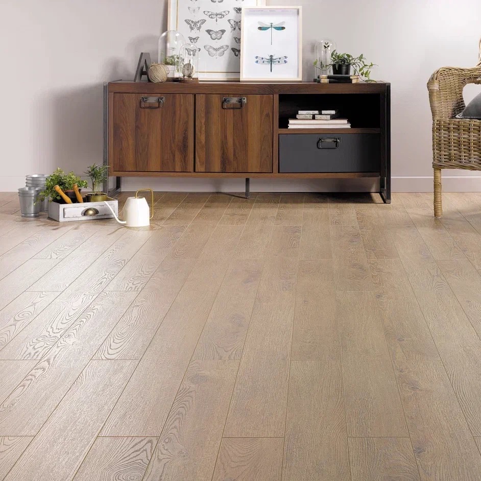 Ламинат Alsafloor Herringbone X Lock Almond oak Елка 33 класс толщина 12 мм с фаской 1.197 м² ️ ...