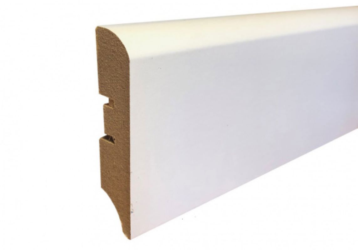 Плинтус напольный Grace МДФ Smartprofile Paint 68M 2400x16x68 мм комплект 3 шт. ️ купить по цене ...