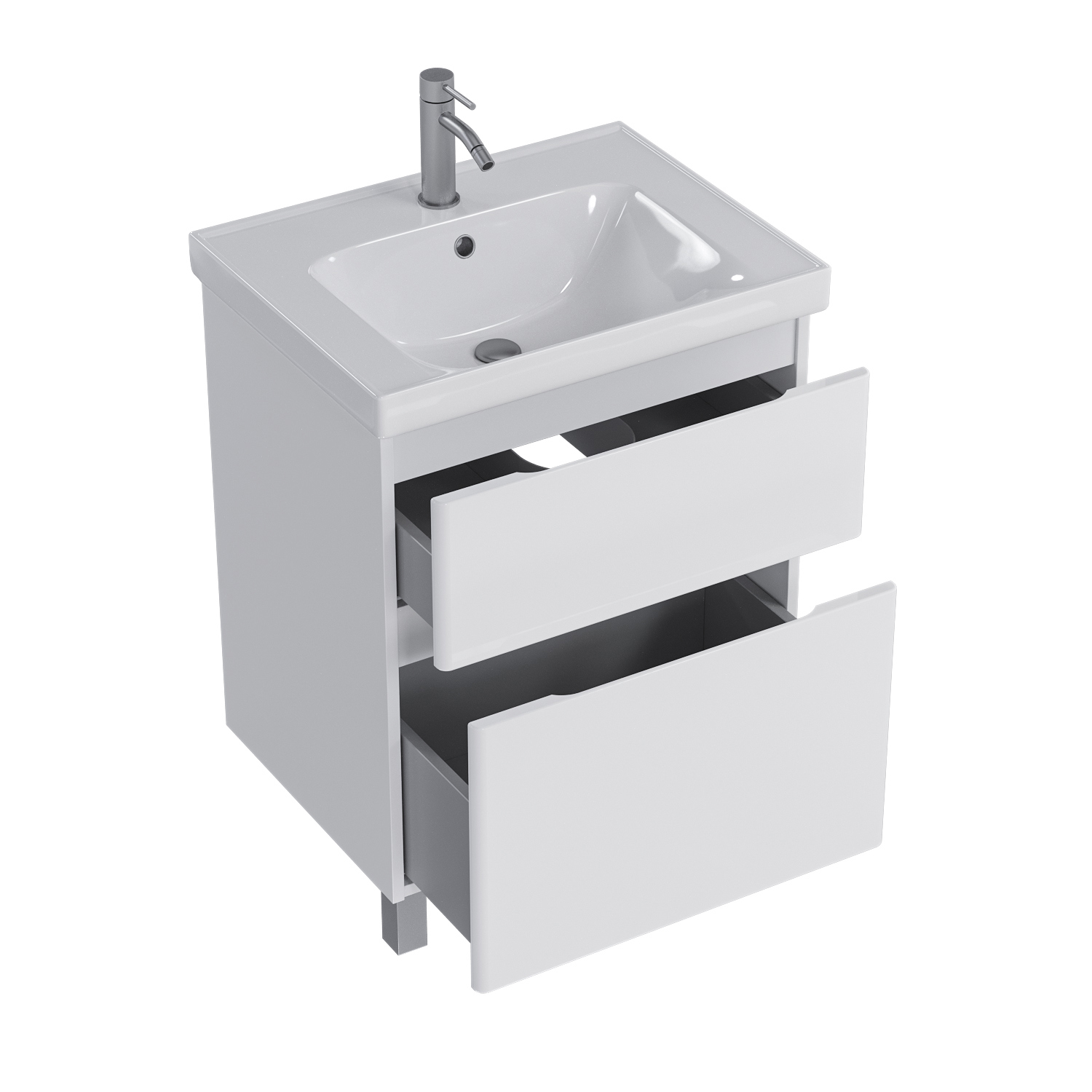 Тумба под раковину напольная SanStar Riana 60 60см с раковиной ️ купить по цене 39 779 ₽ в ...