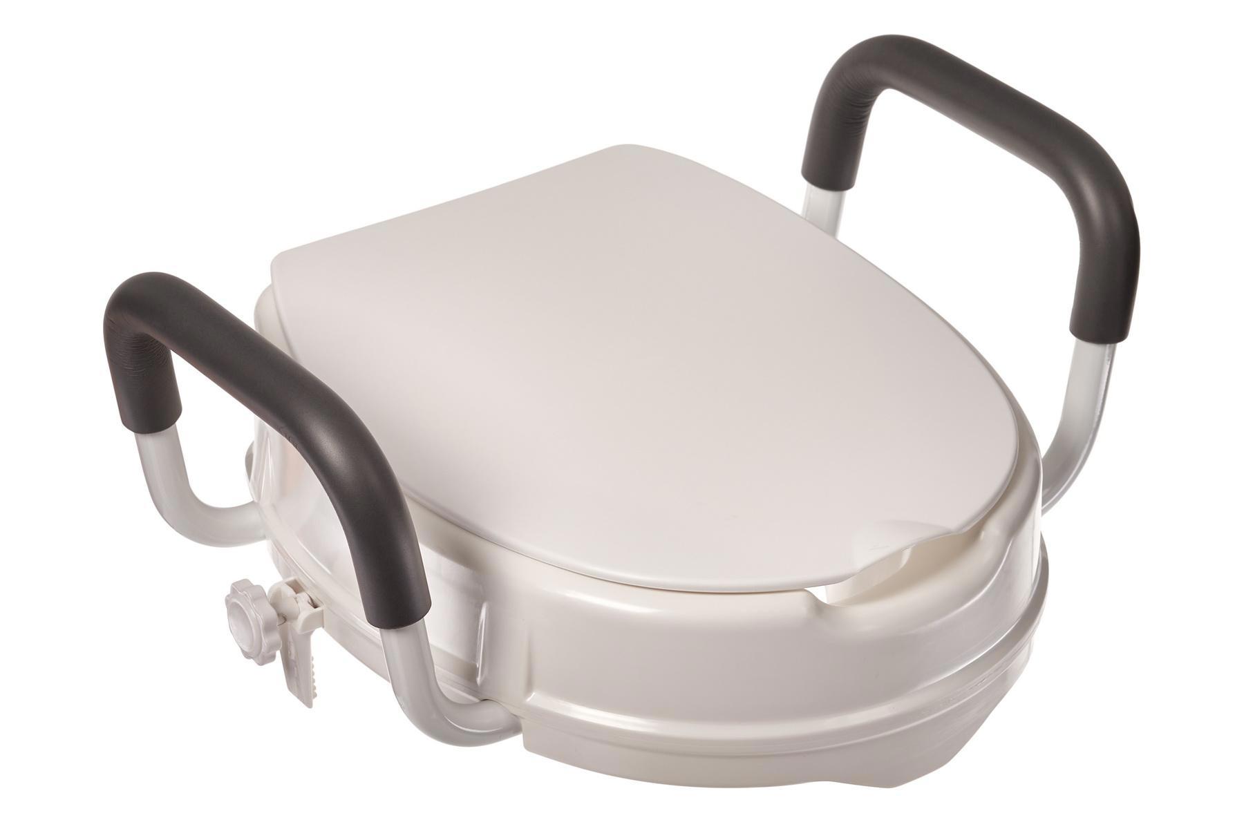 Сиденье-насадка для унитаза Bradex KZ 0934 с поручнями и крышкой ️ купить по цене 6800 ₽/шт. в ...